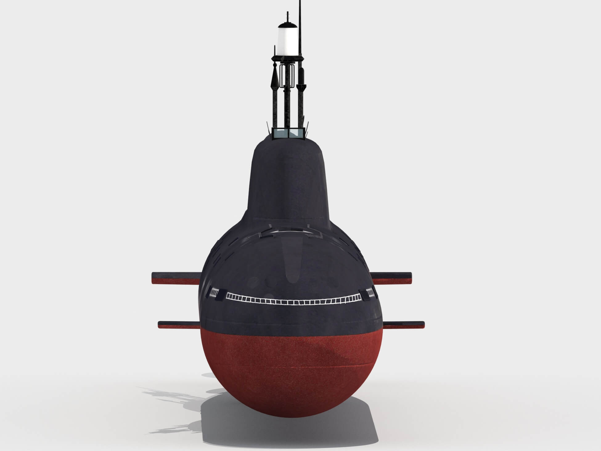 Akula 1 Class Submarine - 3D Model by FiniasK