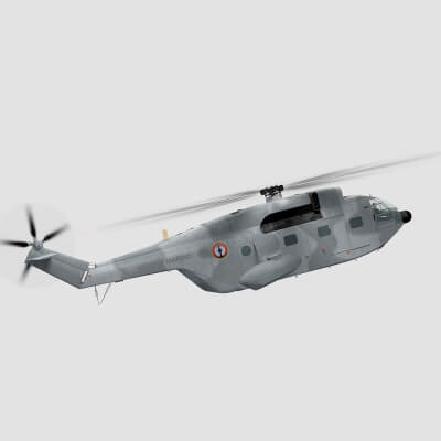 Aerospatiale SA321 Super Frelon - 3D Model by FiniasK