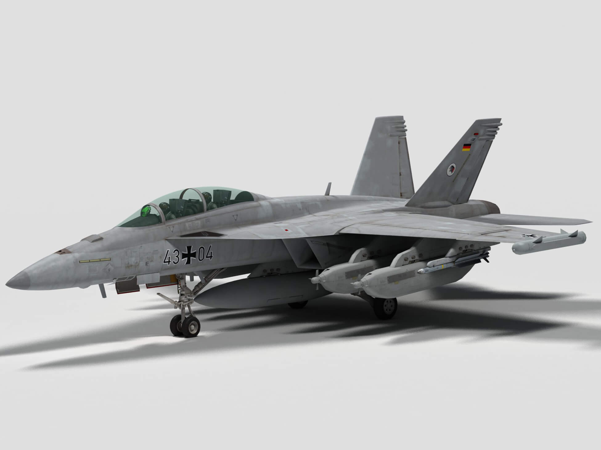 Boeing EA-18G Growler 3D Model by FiniasK