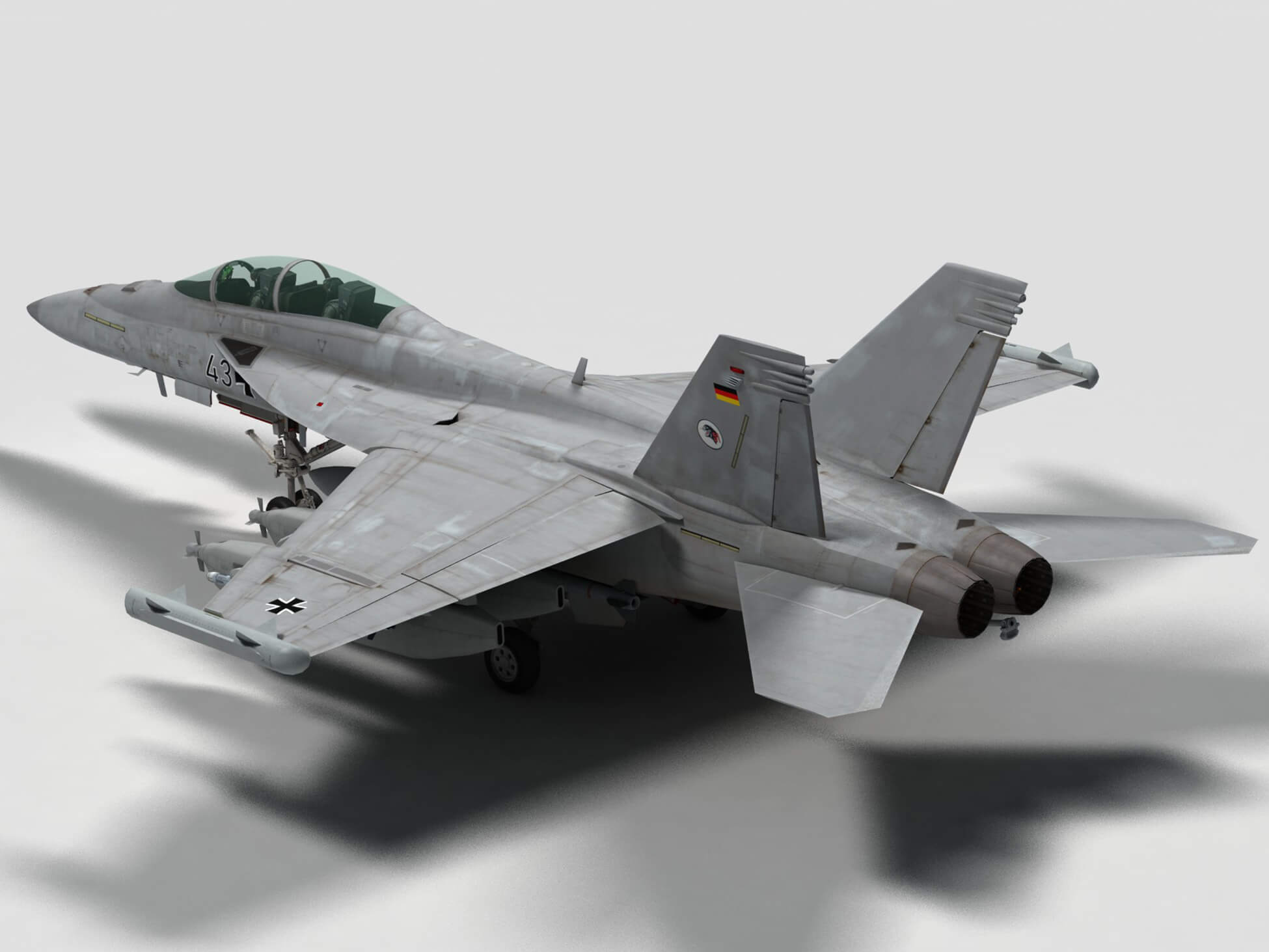 Boeing EA-18G Growler 3D Model by FiniasK