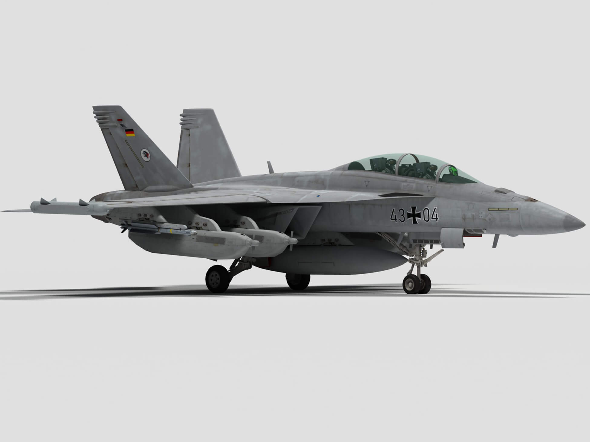 Boeing EA-18G Growler 3D Model by FiniasK