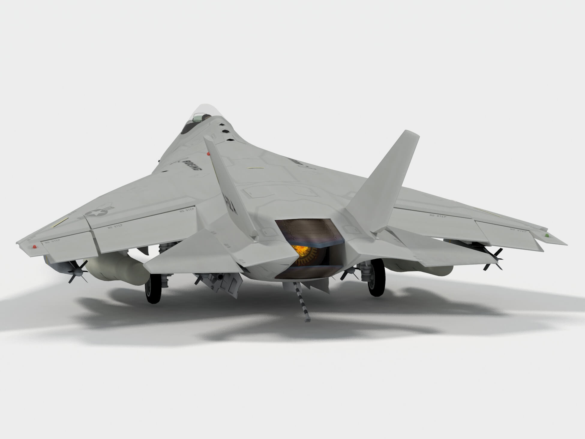 Boeing X-32 Prototype 3D Model by FiniasK