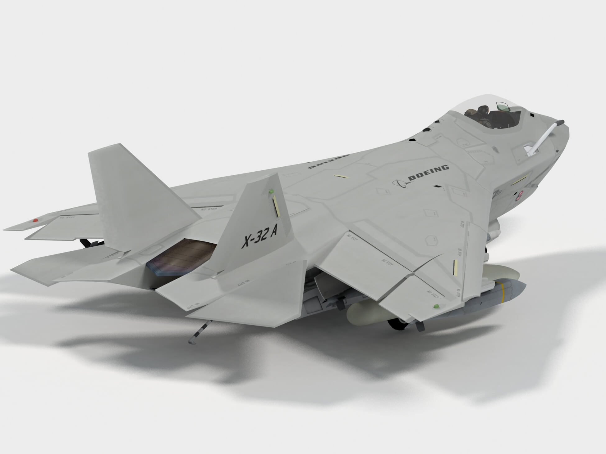 Boeing X-32 Prototype 3D Model by FiniasK