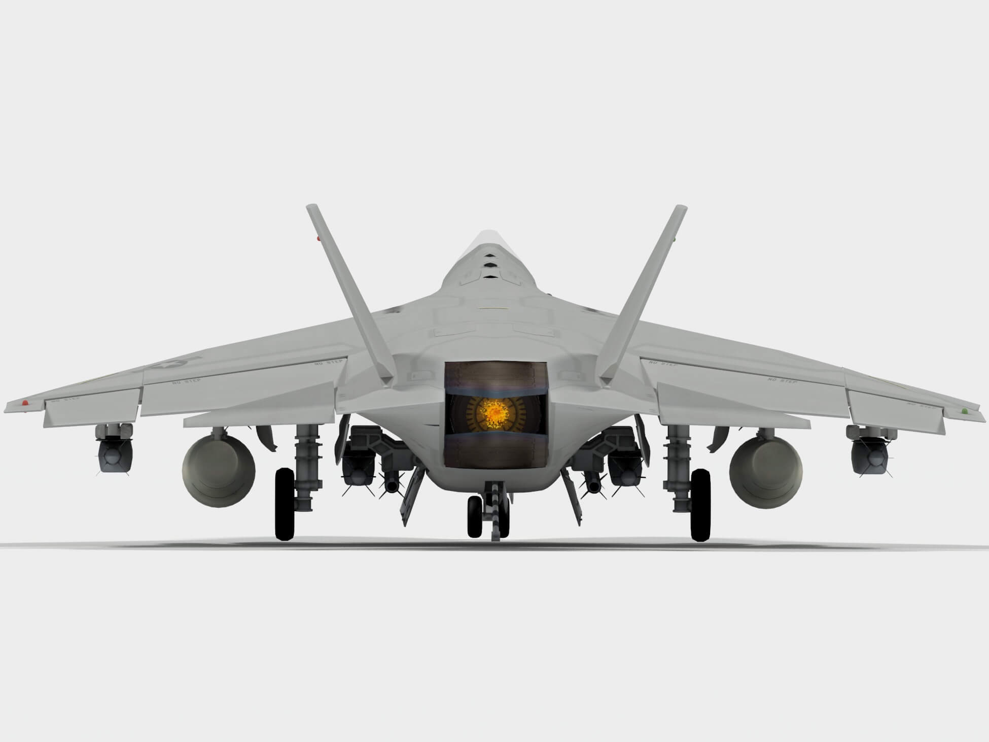 Boeing X-32 Prototype 3D Model by FiniasK