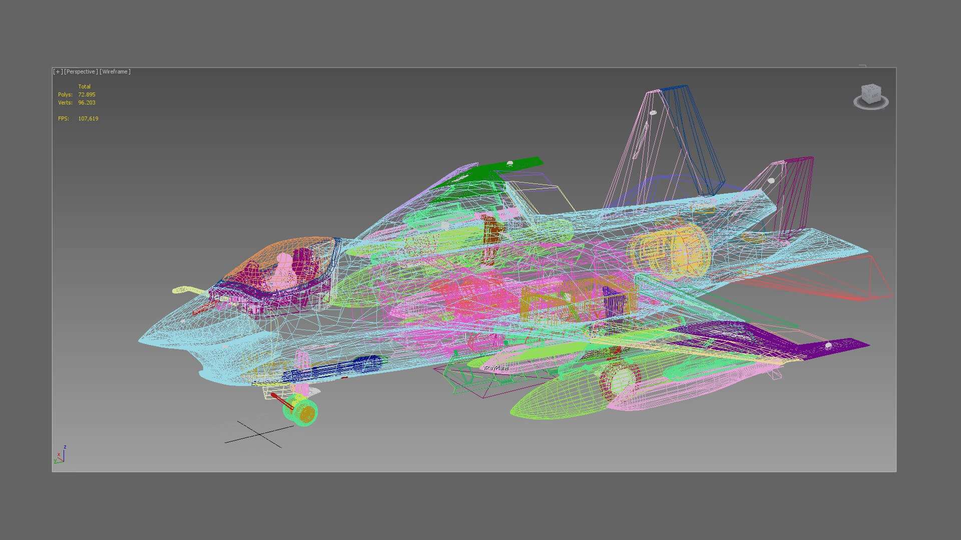 Boeing X-32 Prototype 3D Model by FiniasK