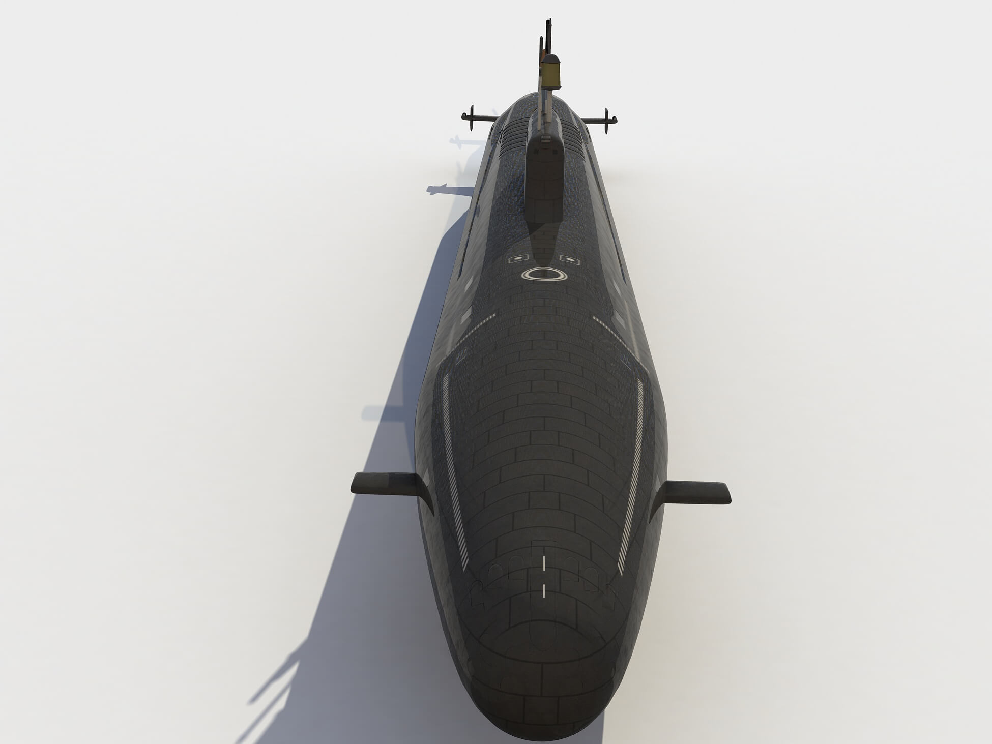 Borei II Class Submarine Project 955 B - 3D Model by FiniasK