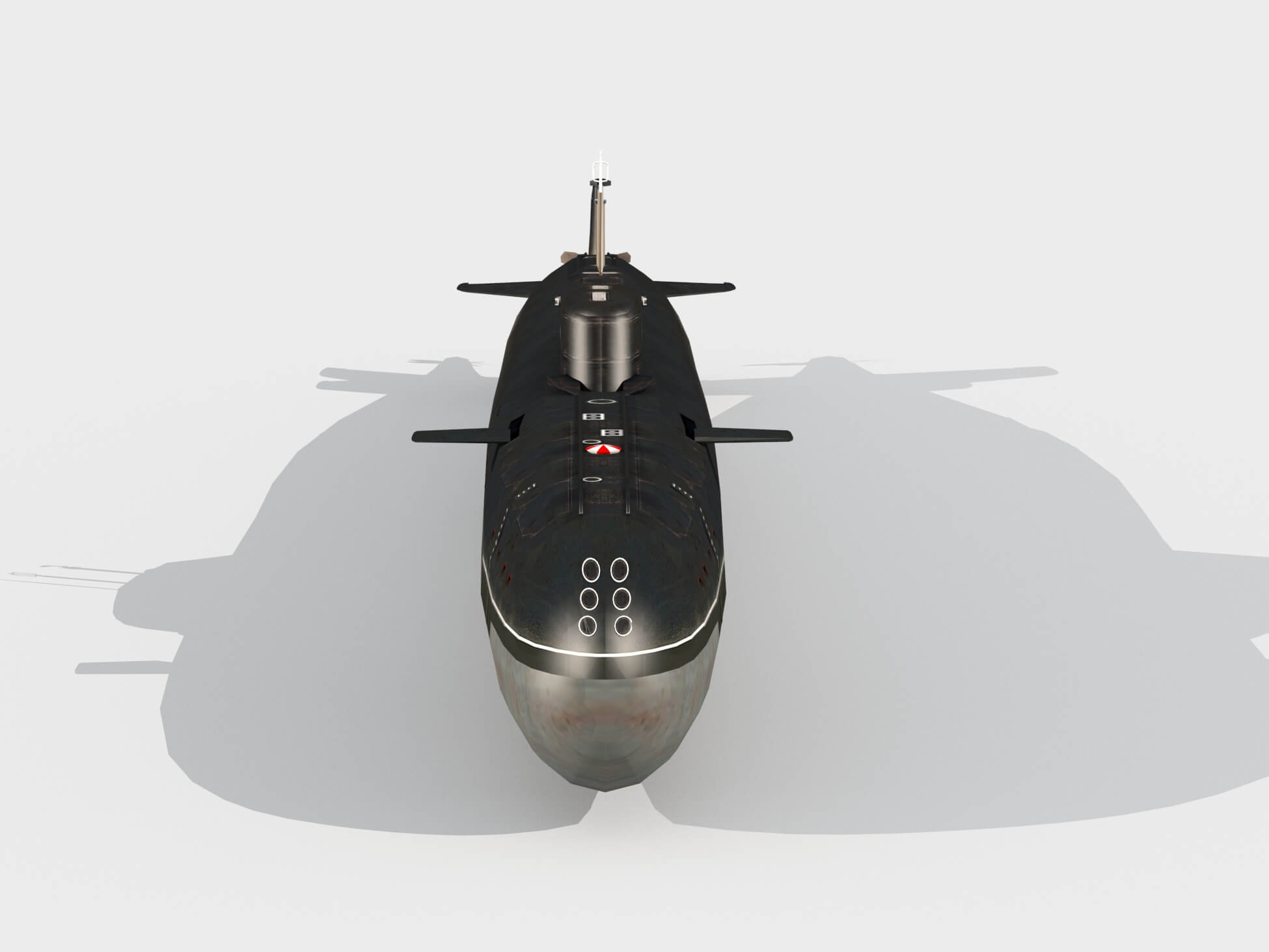Charlie I Class Submarine - 3D Model by FiniasK