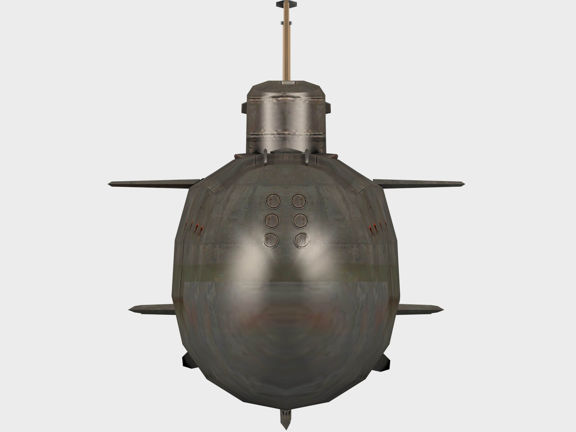 Charlie II Class Submarine - 3D Model by FiniasK