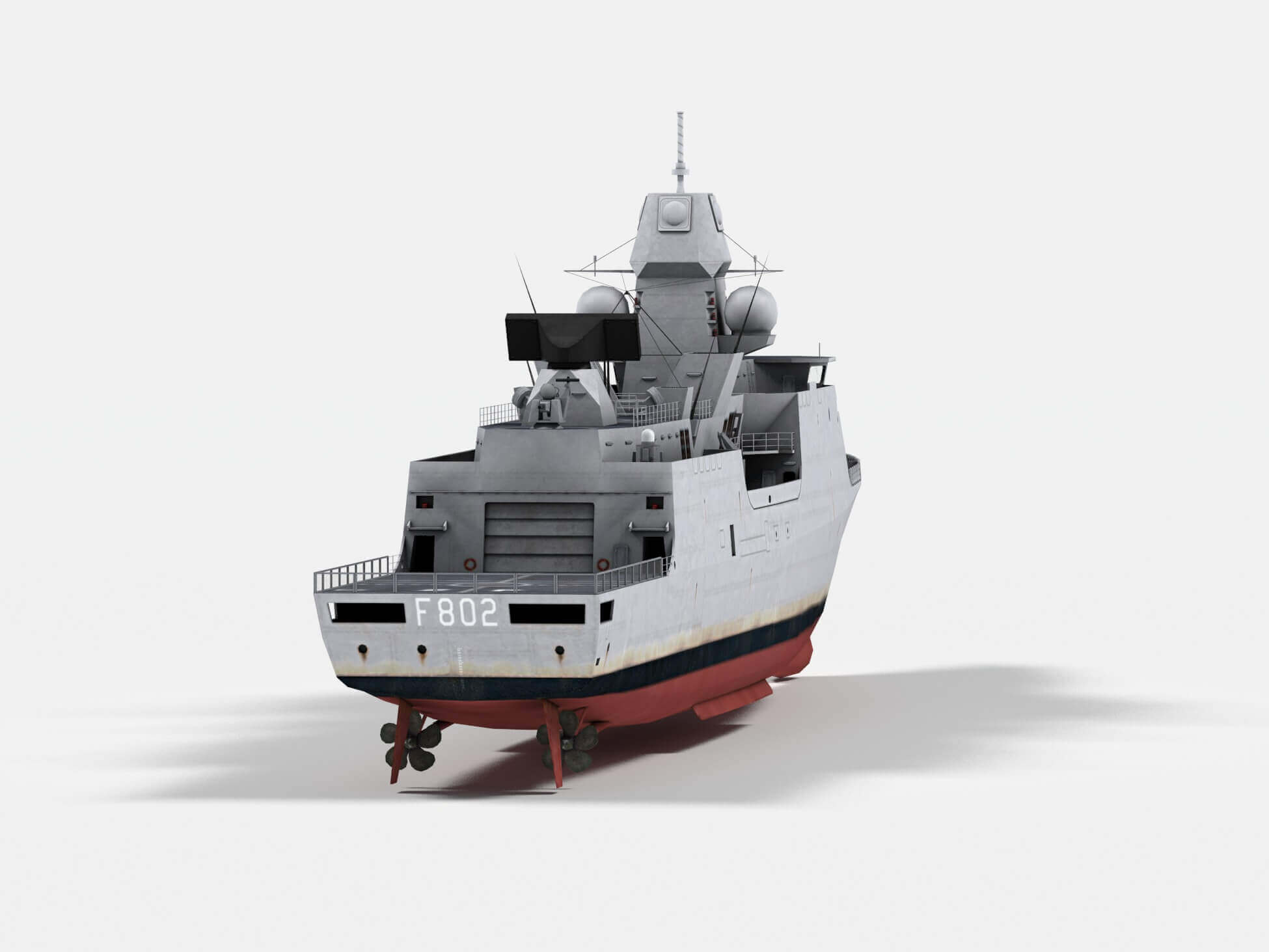 De Zeven Provincien Class Frigate - 3D Model by FiniasK