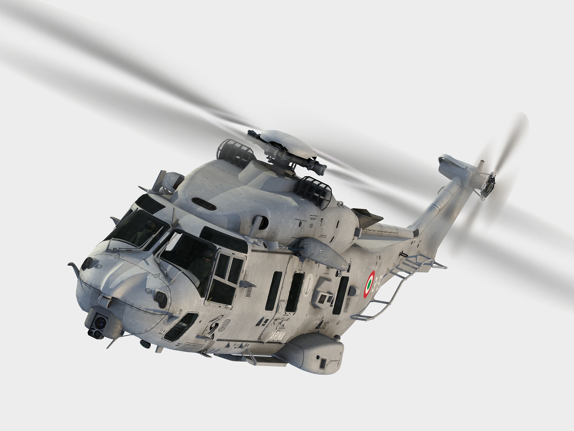 Eurocopter NH90 Helicopter - 3D Model by FiniasK