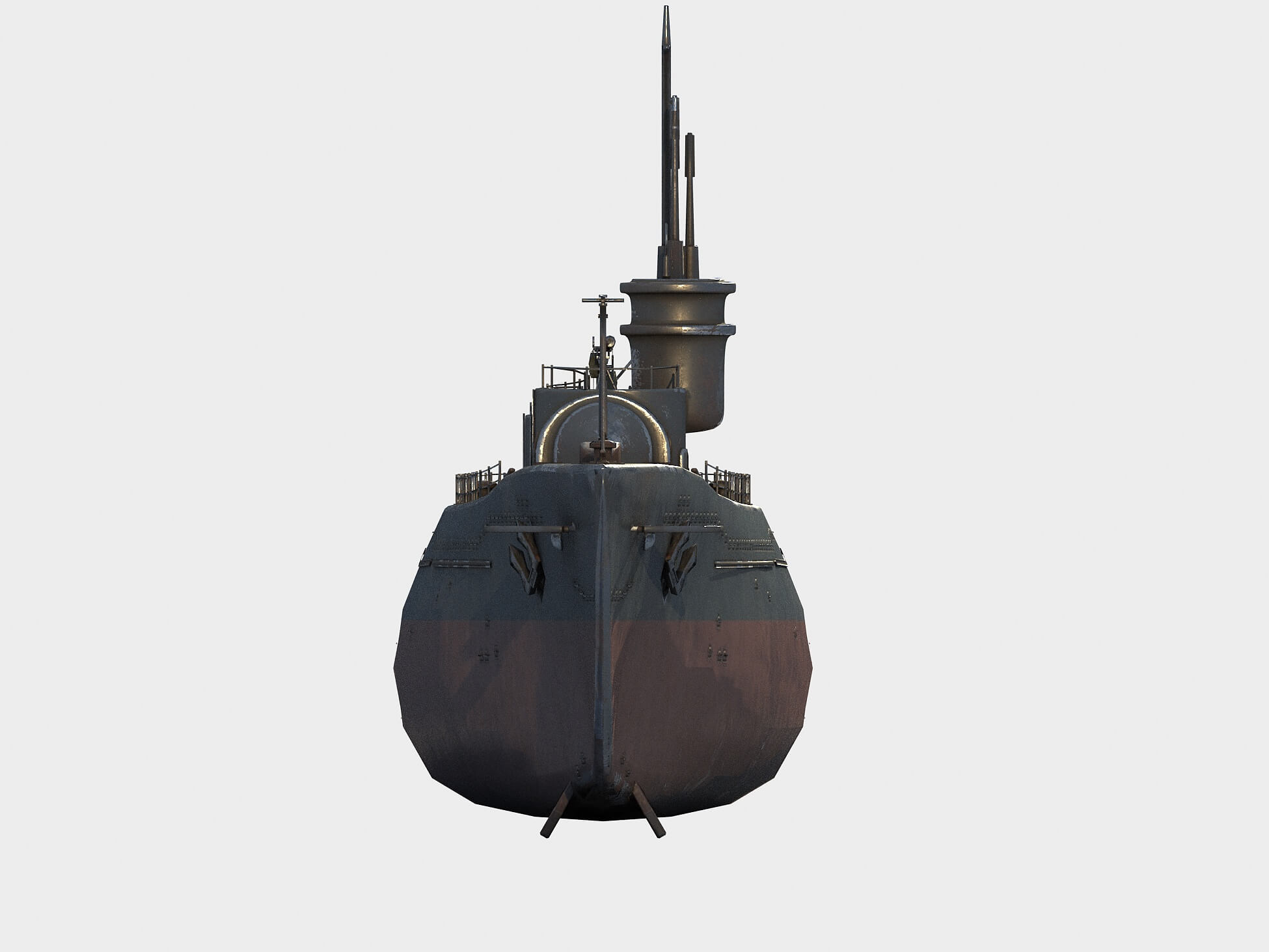 I-400 Class Submarine 3D Model by FiniasK