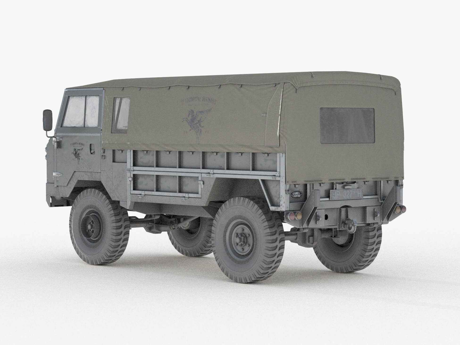 Land Rover 101 Forward Control - 3D Model by FiniasK