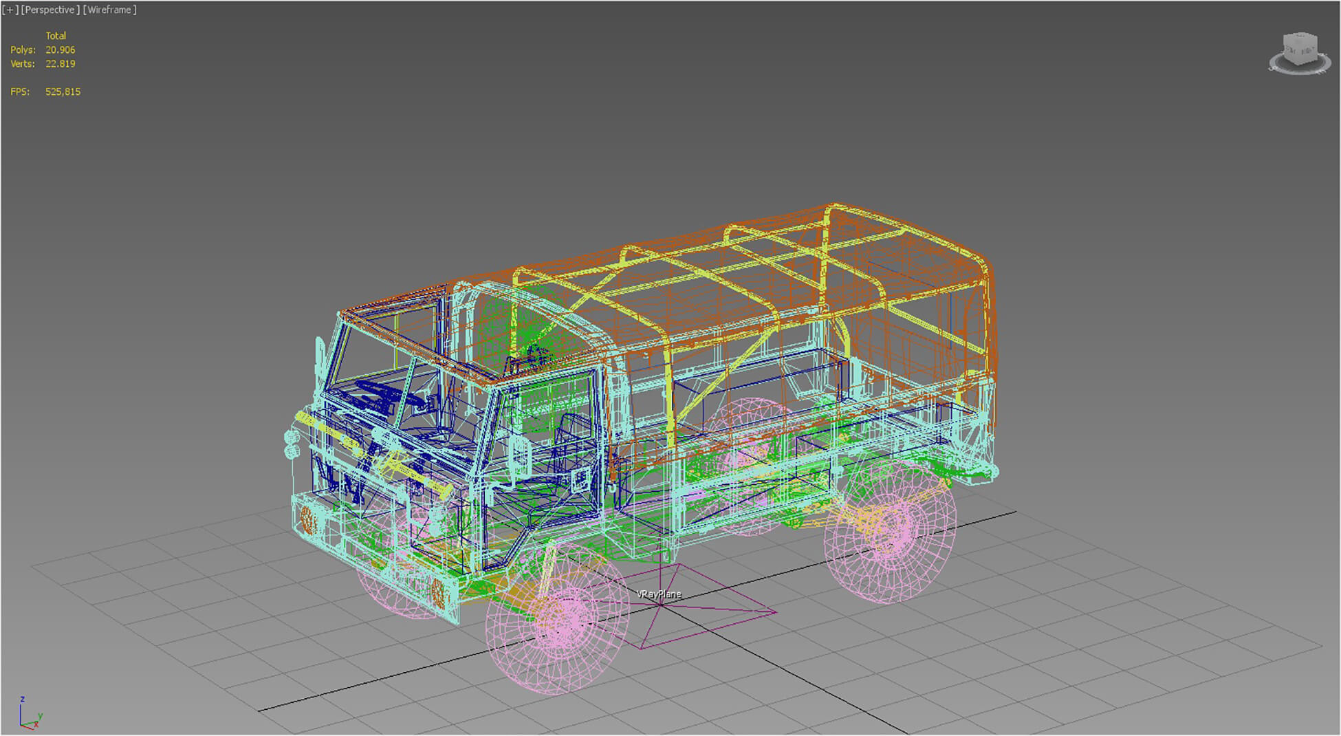 Land Rover 101 Forward Control - 3D Model by FiniasK
