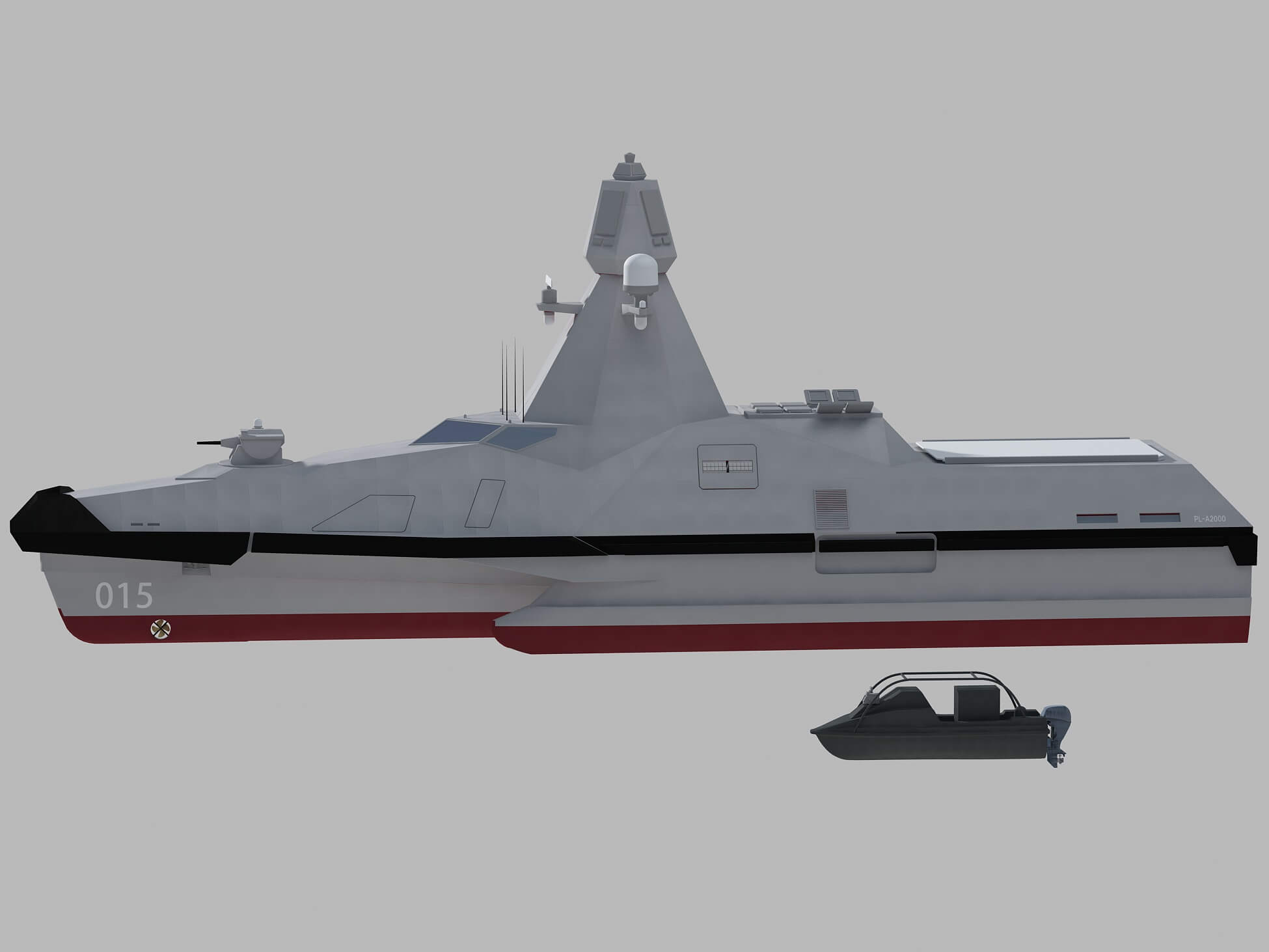 Leiting A2000 Thunderer Drone - 3D Model by FiniasK