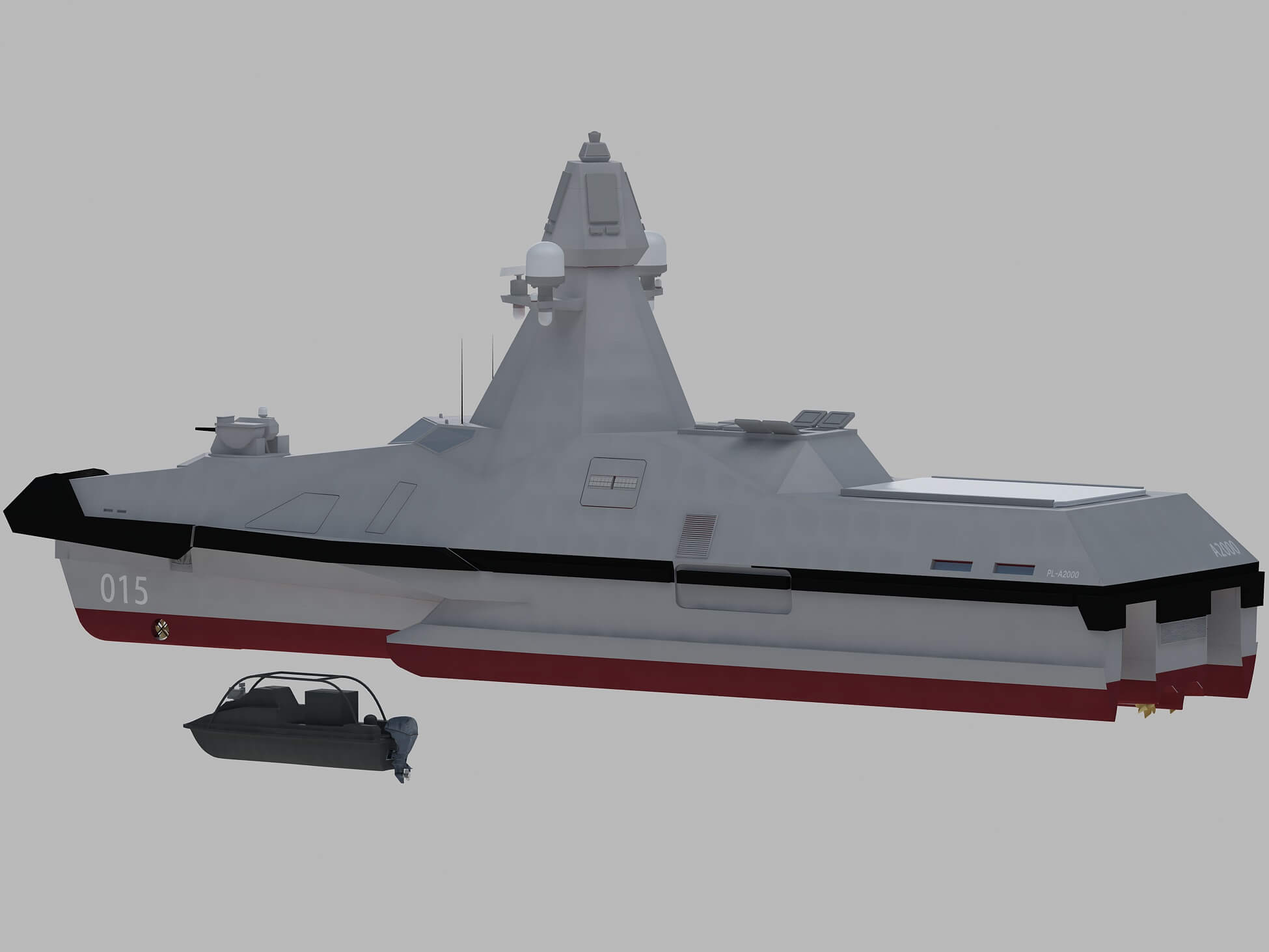 Leiting A2000 Thunderer Drone - 3D Model by FiniasK