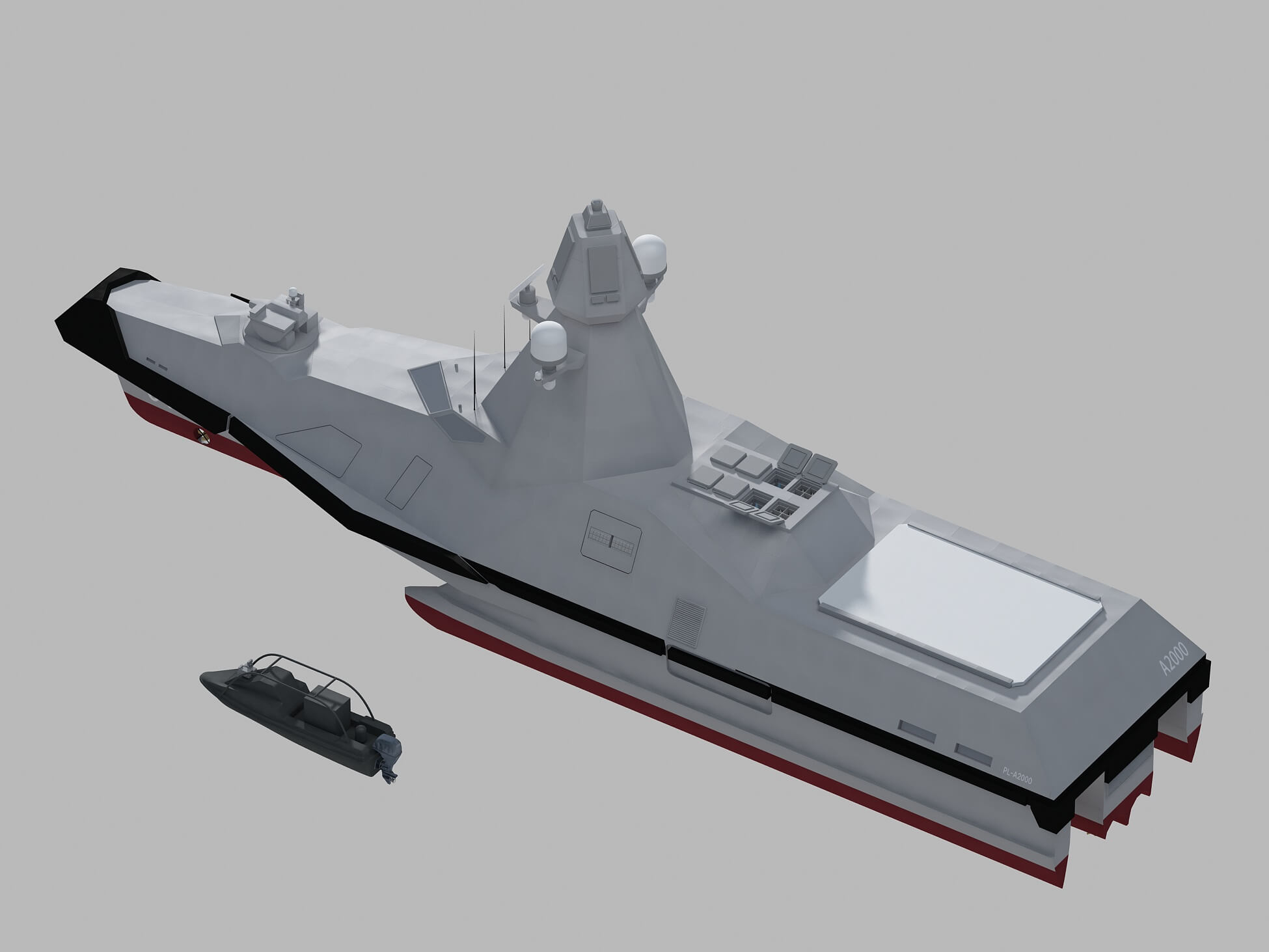 Leiting A2000 Thunderer Drone - 3D Model by FiniasK