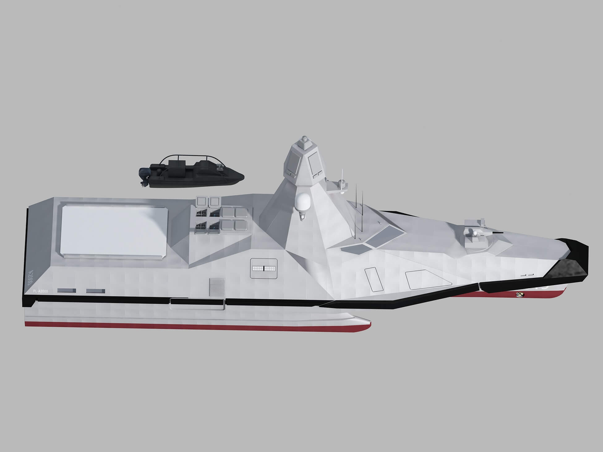 Leiting A2000 Thunderer Drone - 3D Model by FiniasK