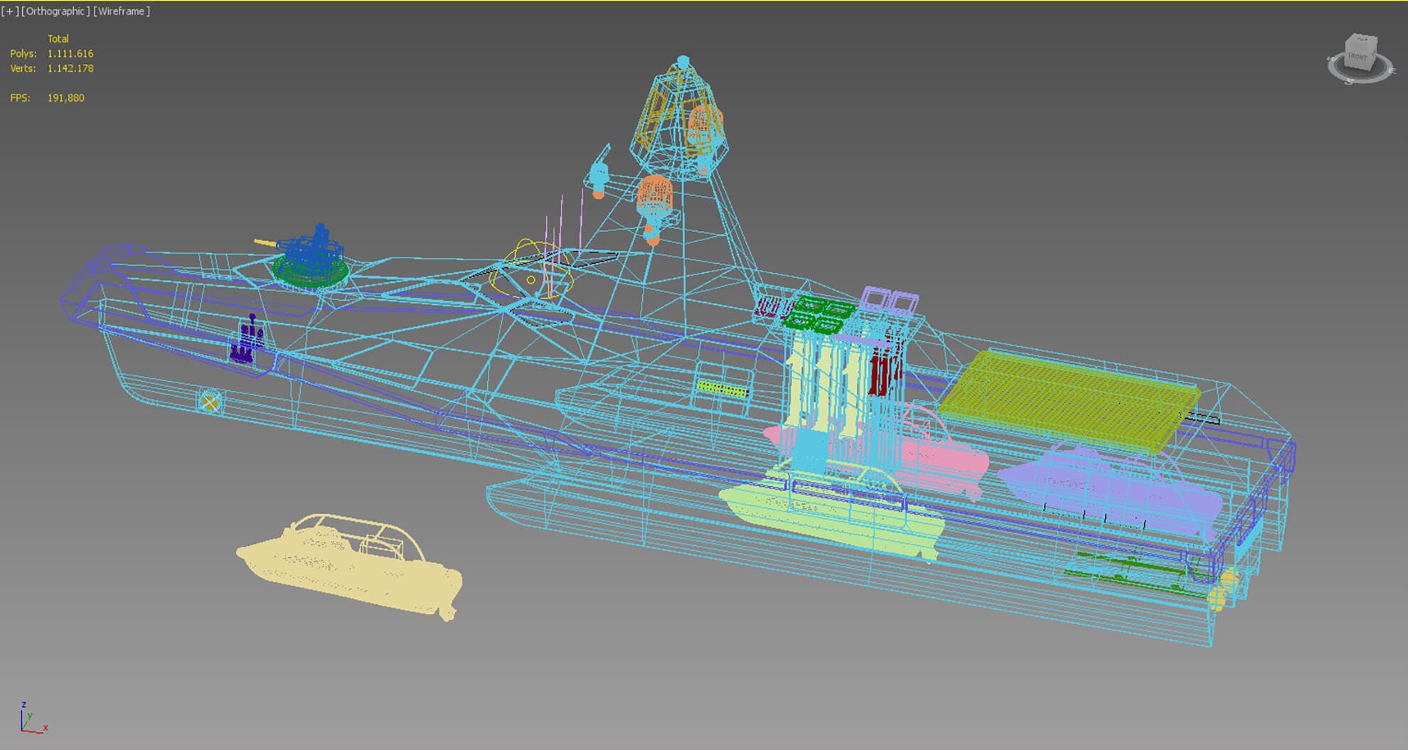 Leiting A2000 Thunderer Drone - 3D Model by FiniasK