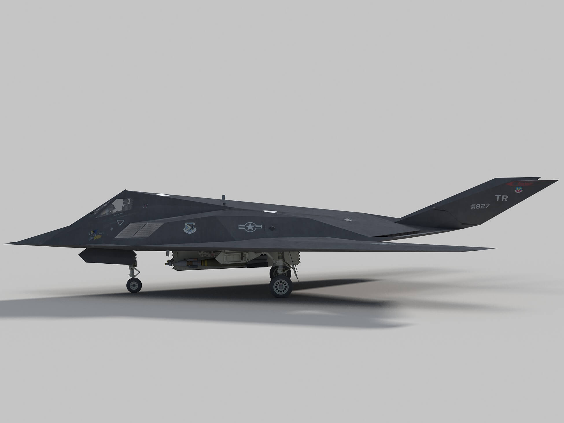 Lockheed F-117 Nighthawk 3D Model by FiniasK