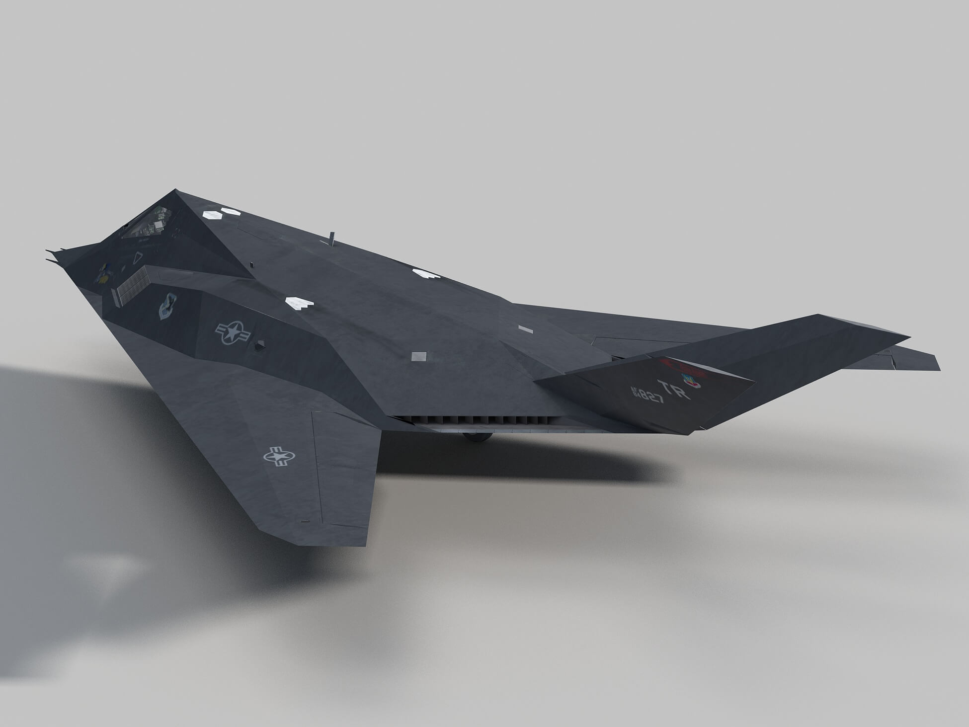 Lockheed F-117 Nighthawk 3D Model by FiniasK
