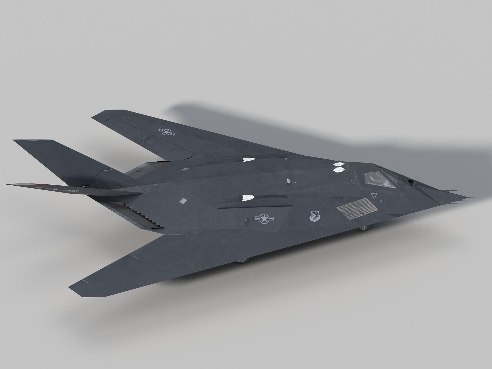 Lockheed F-117 Nighthawk 3D Model by FiniasK