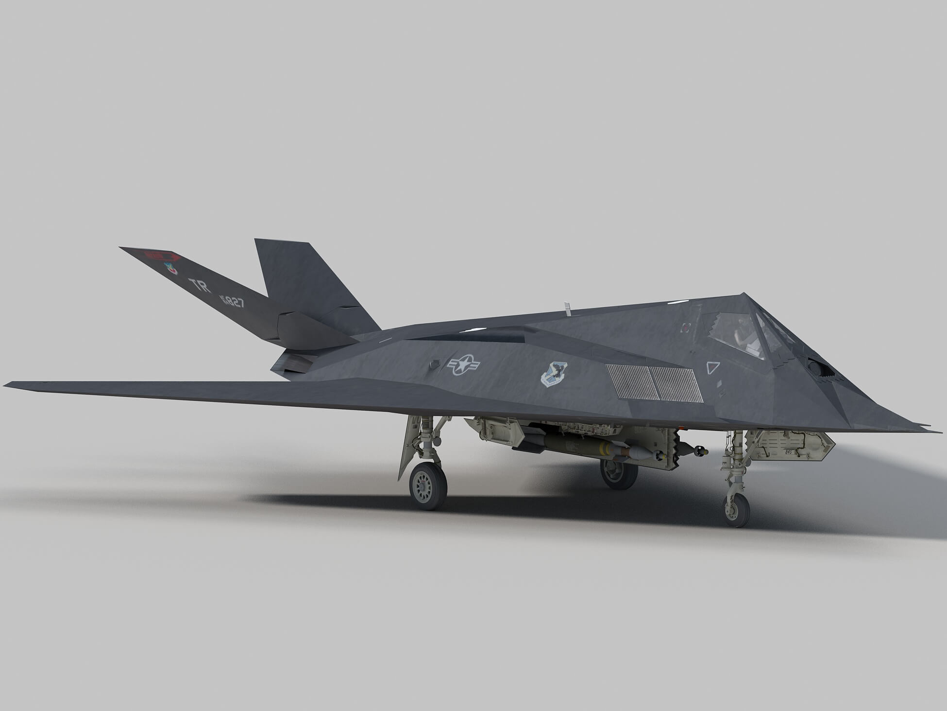 Lockheed F-117 Nighthawk 3D Model by FiniasK