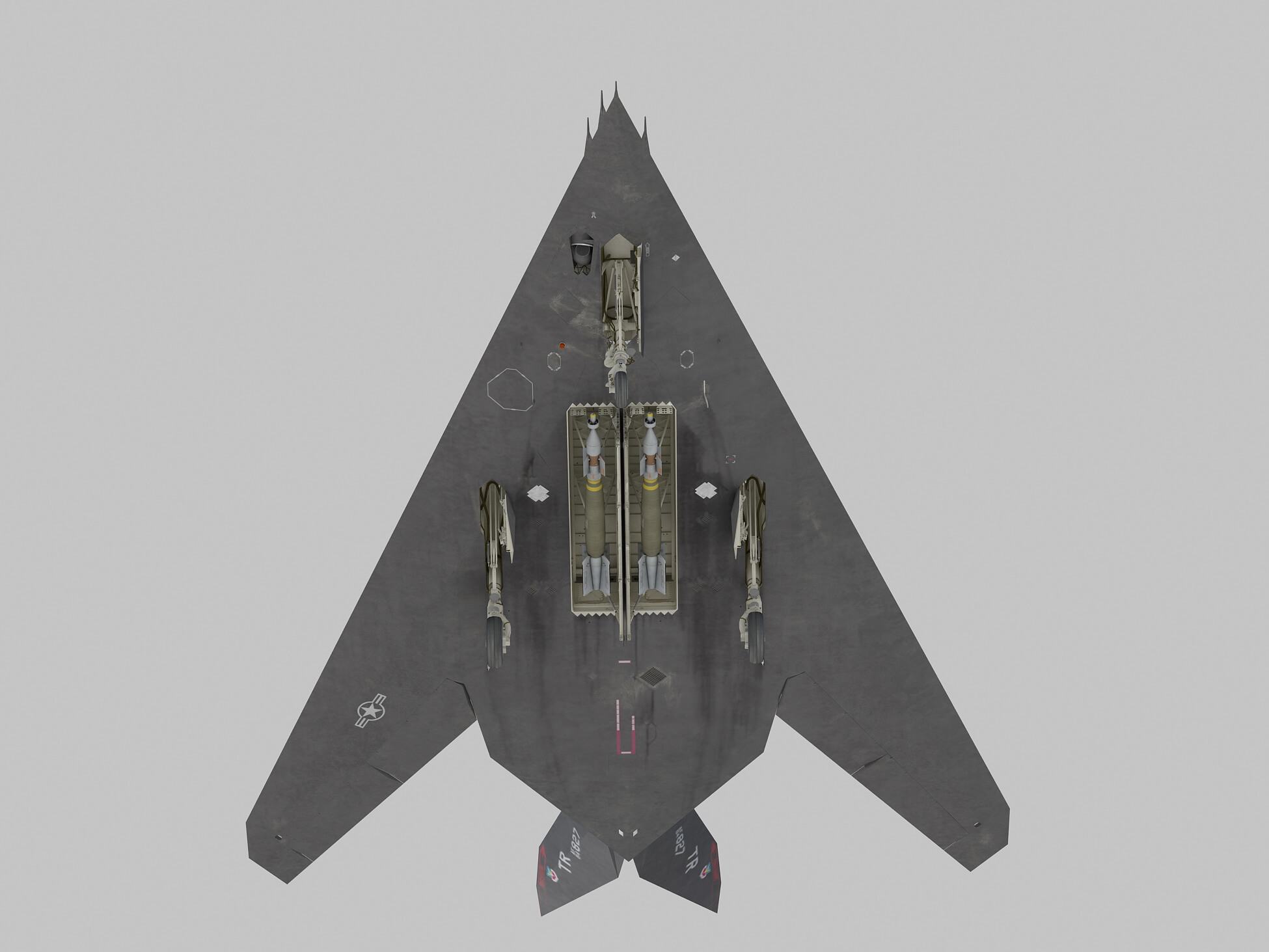 Lockheed F-117 Nighthawk 3D Model by FiniasK