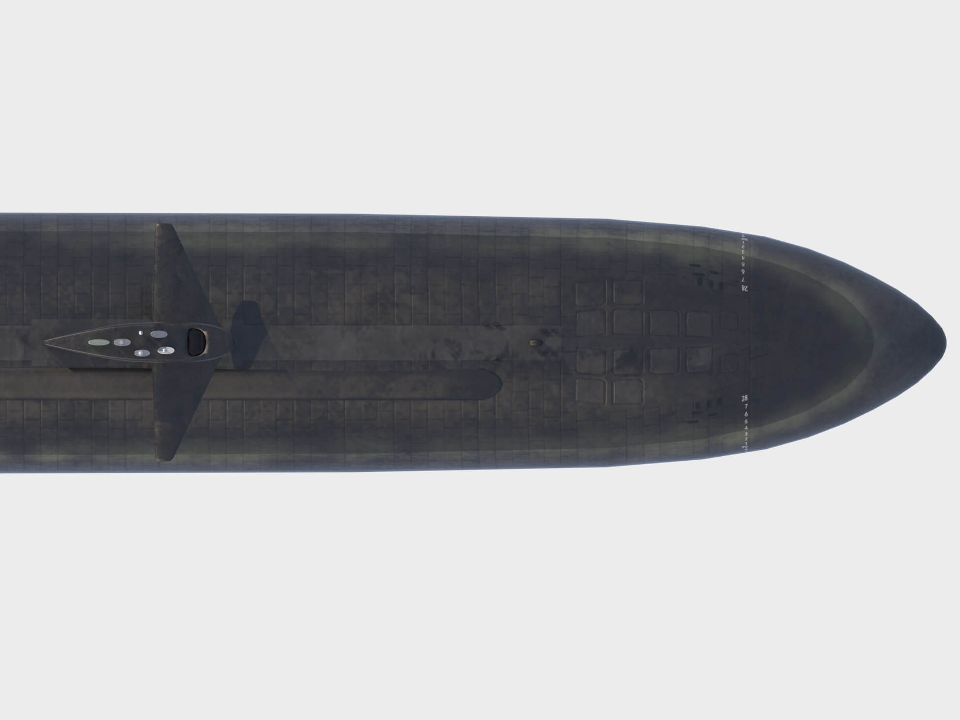 Los Angeles Batch II Class Submarine - 3D Model by FiniasK