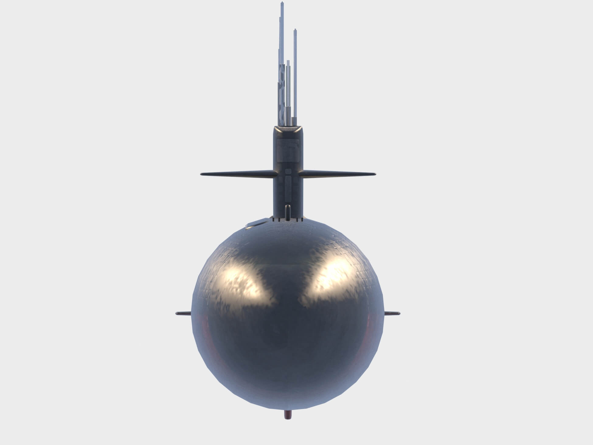 Los Angeles Batch II Class Submarine - 3D Model by FiniasK