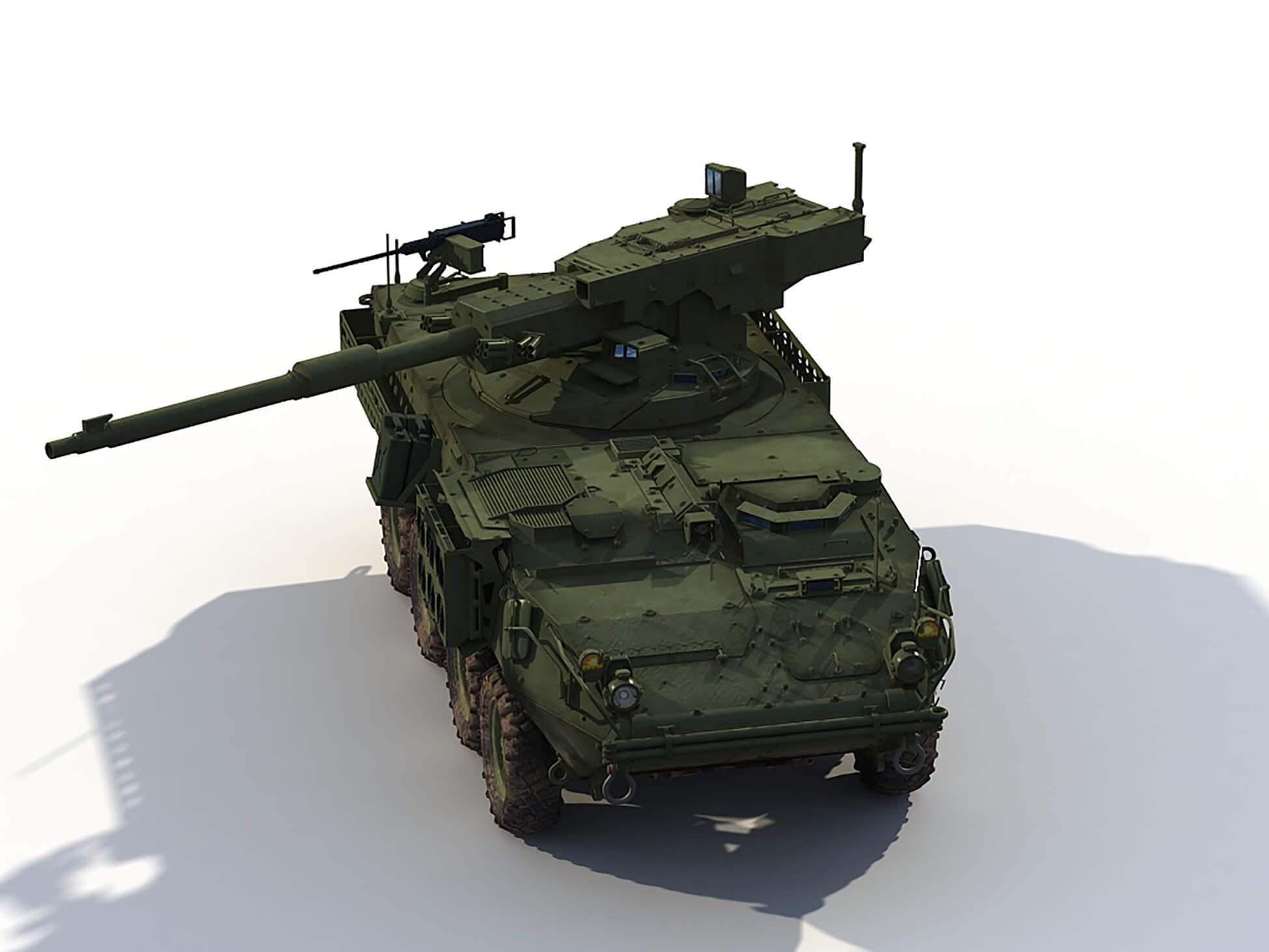 M1128 Stryker Mobile Gun System - 3D Model by FiniasK