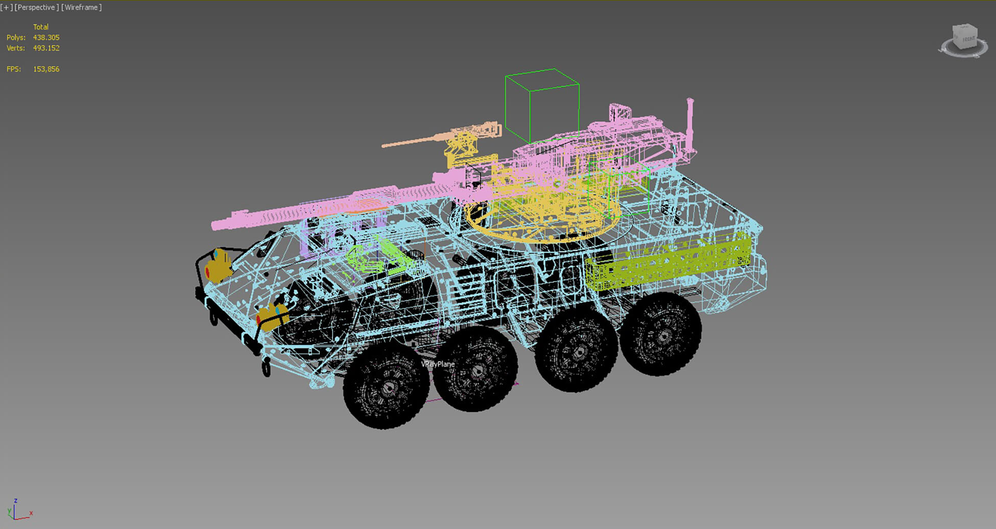 M1128 Stryker Mobile Gun System - 3D Model by FiniasK