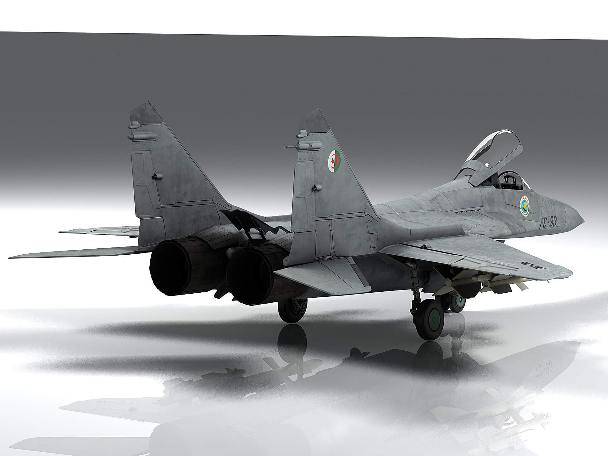 Mikoyan MIG-29 3D Model by FiniasK