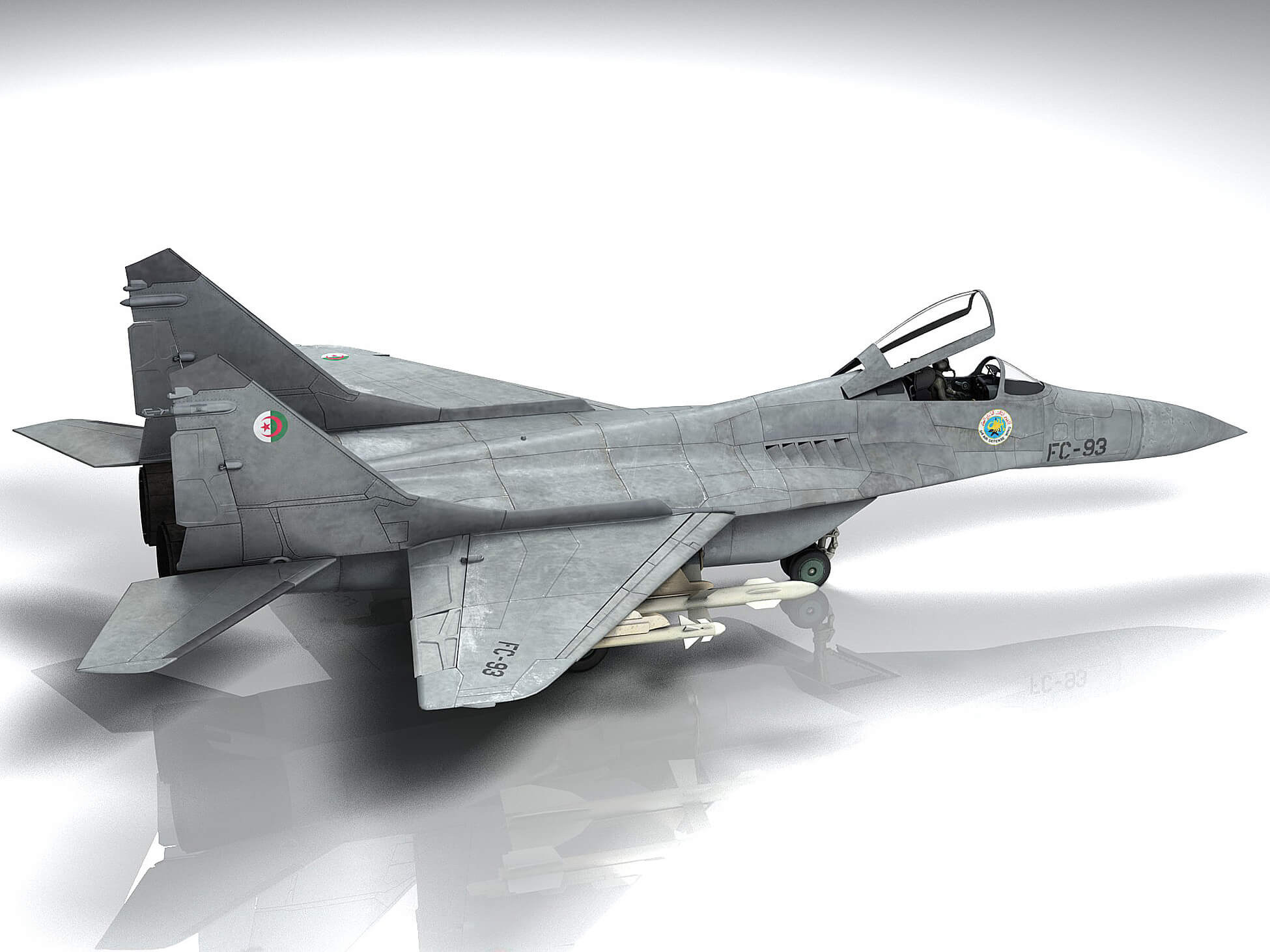 Mikoyan MIG-29 3D Model by FiniasK