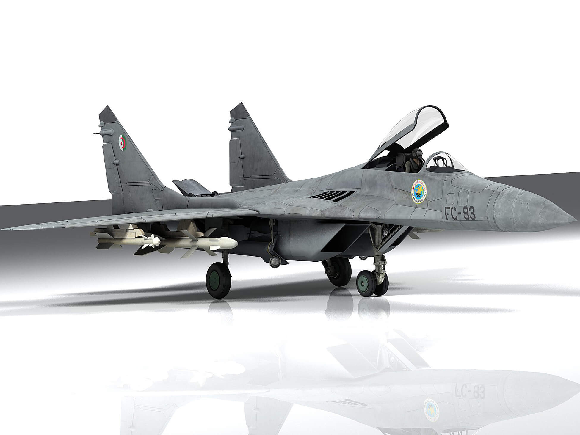 Mikoyan MIG-29 3D Model by FiniasK