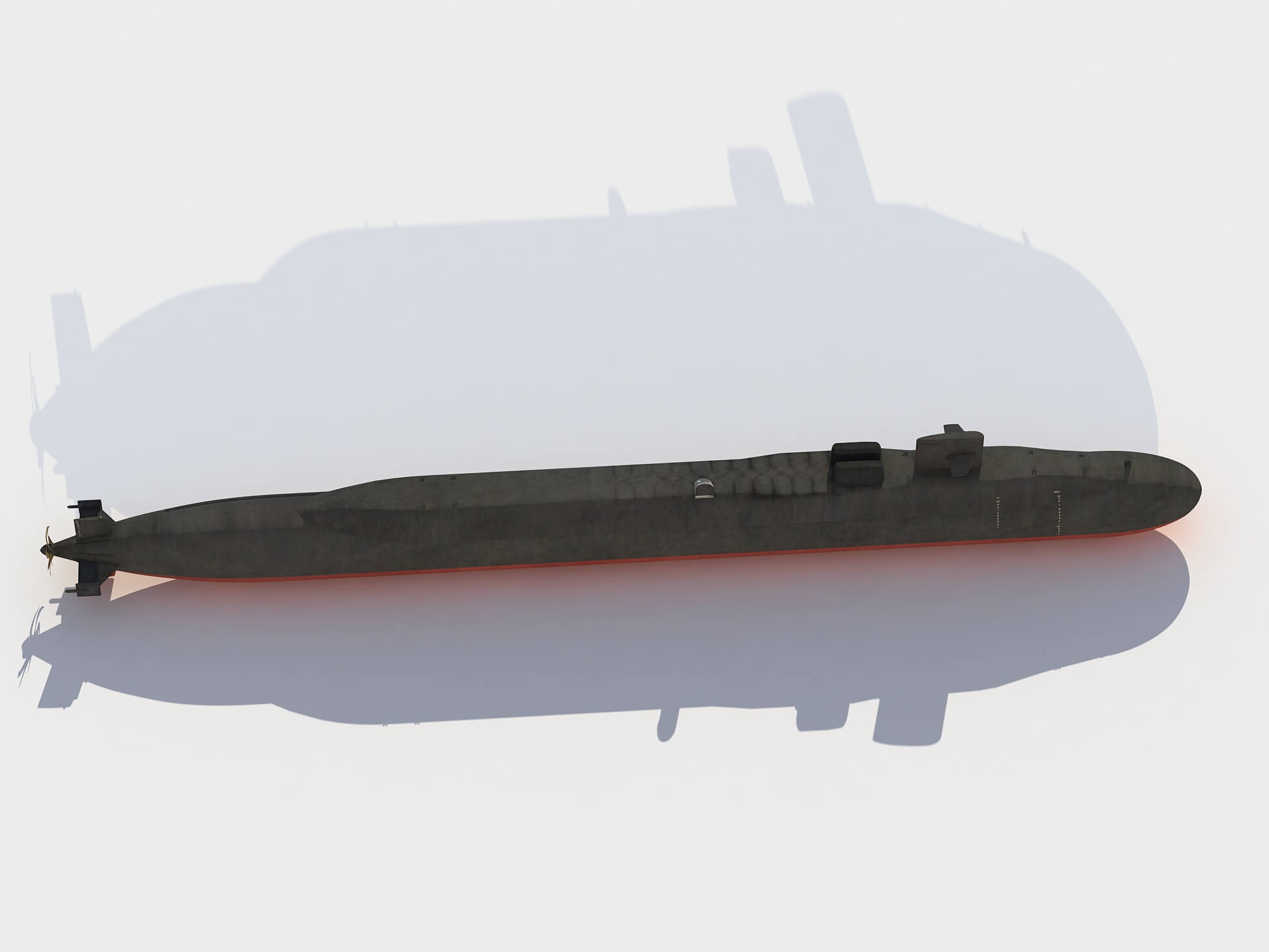 Ohio Class Submarine Ssgn - 3D Model by FiniasK