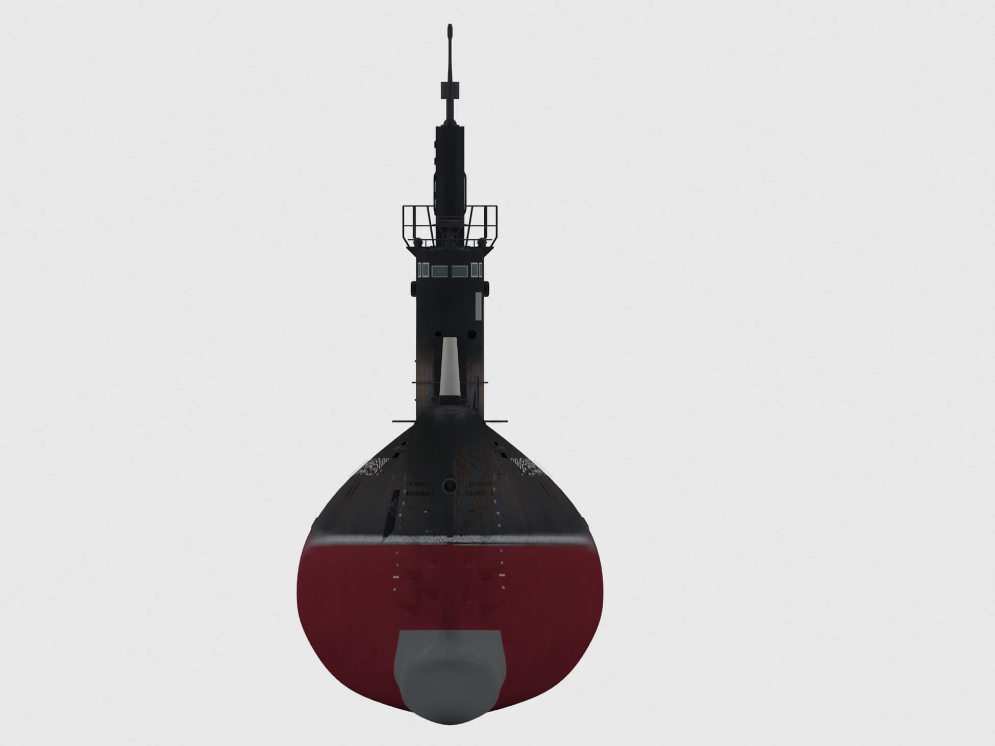 Type 033 Romeo Class Submarine - 3D Model by FiniasK