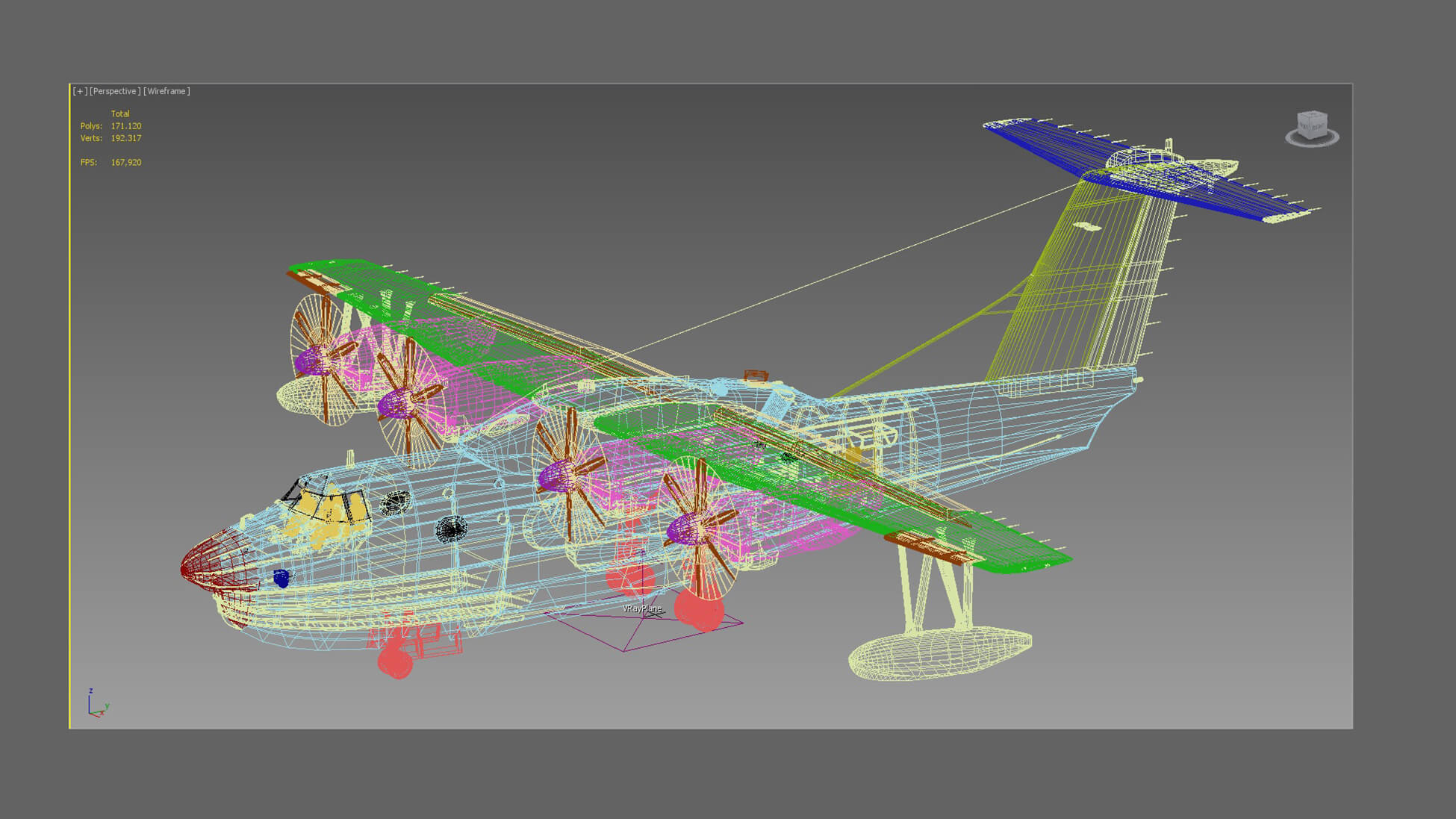 Shinmaywa US-2 3D Model by FiniasK
