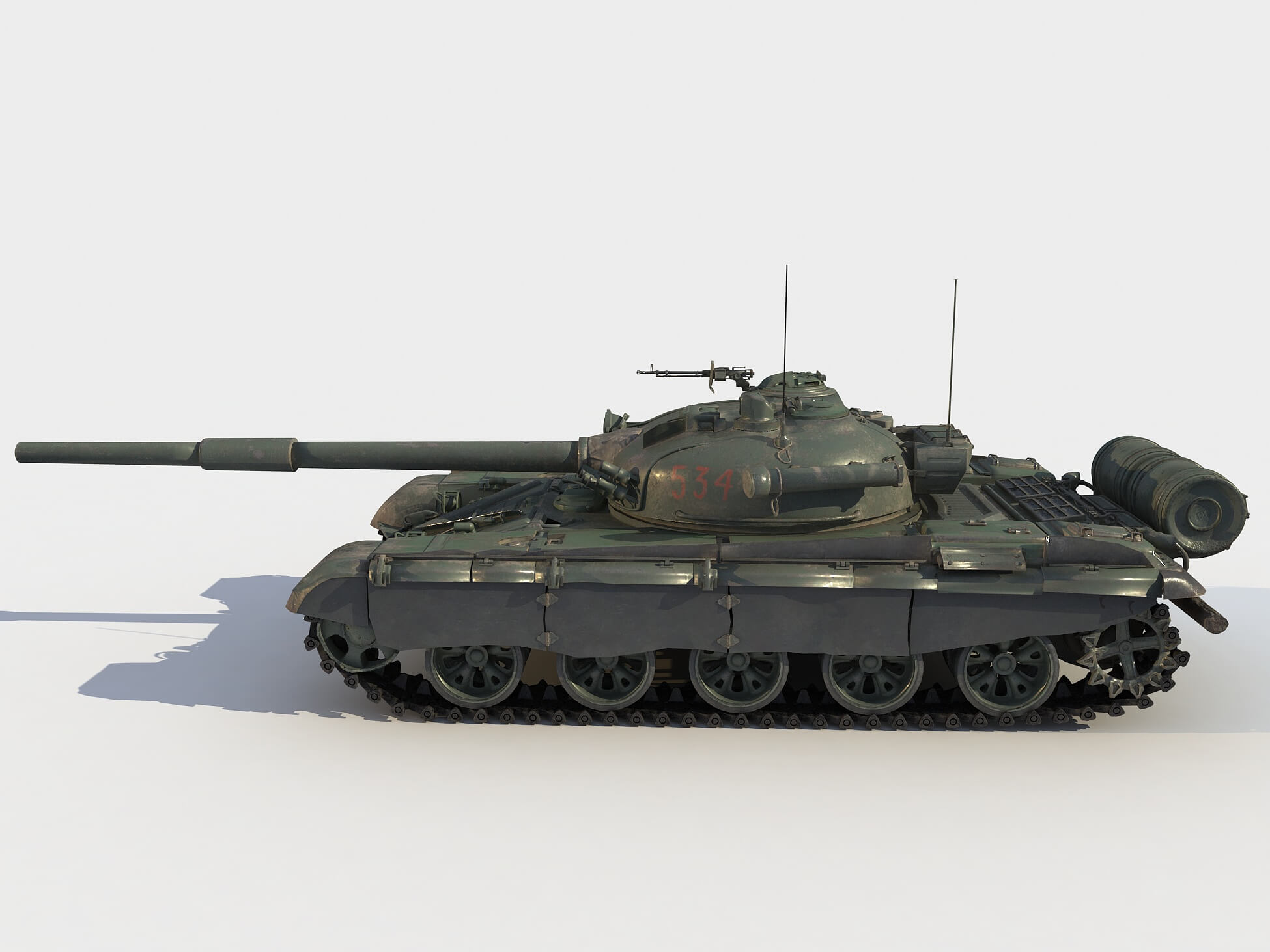 T-72 A russian mbt 3D Model by FiniasK