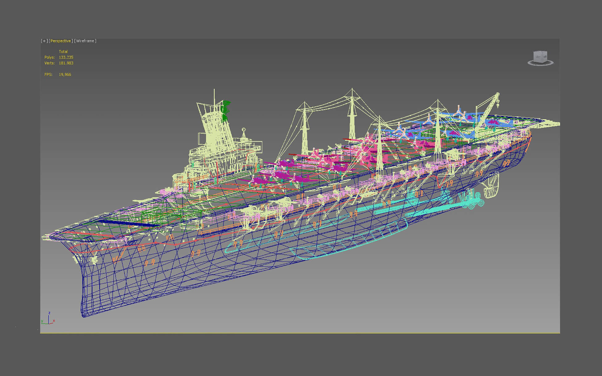 Taiho Japanese IIWW Carrier - 3D Model by FiniasK
