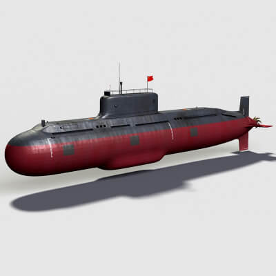 Type 032A Qing Class Submarine - 3D Model by FiniasK