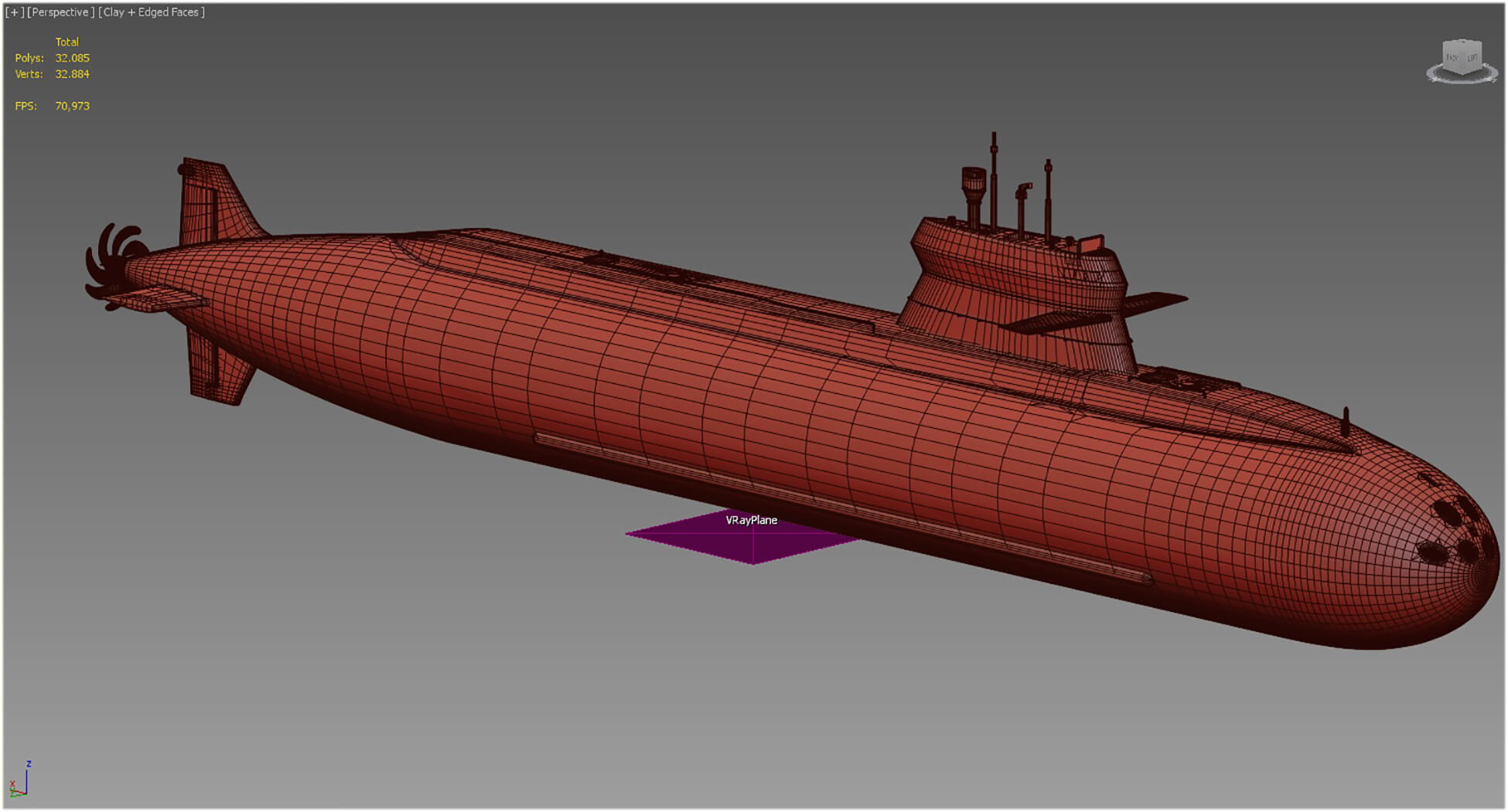 Type 039C Yuan 2 Class Submarine - 3D Model by FiniasK