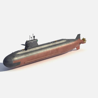 Type 039C Yuan 2 Class Submarine - 3D Model by FiniasK