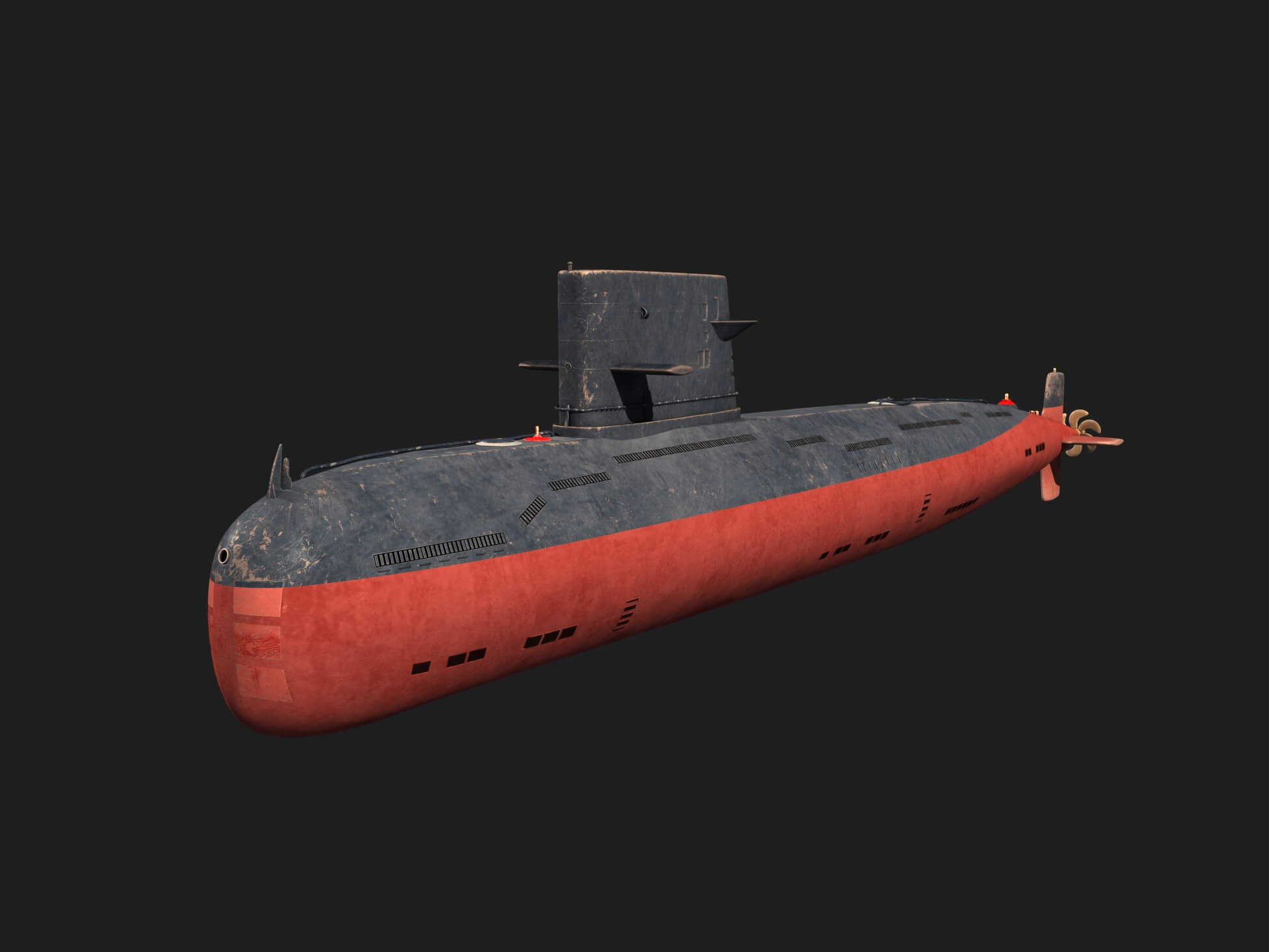 Type 039 Song Class Submarine - 3D Model by FiniasK
