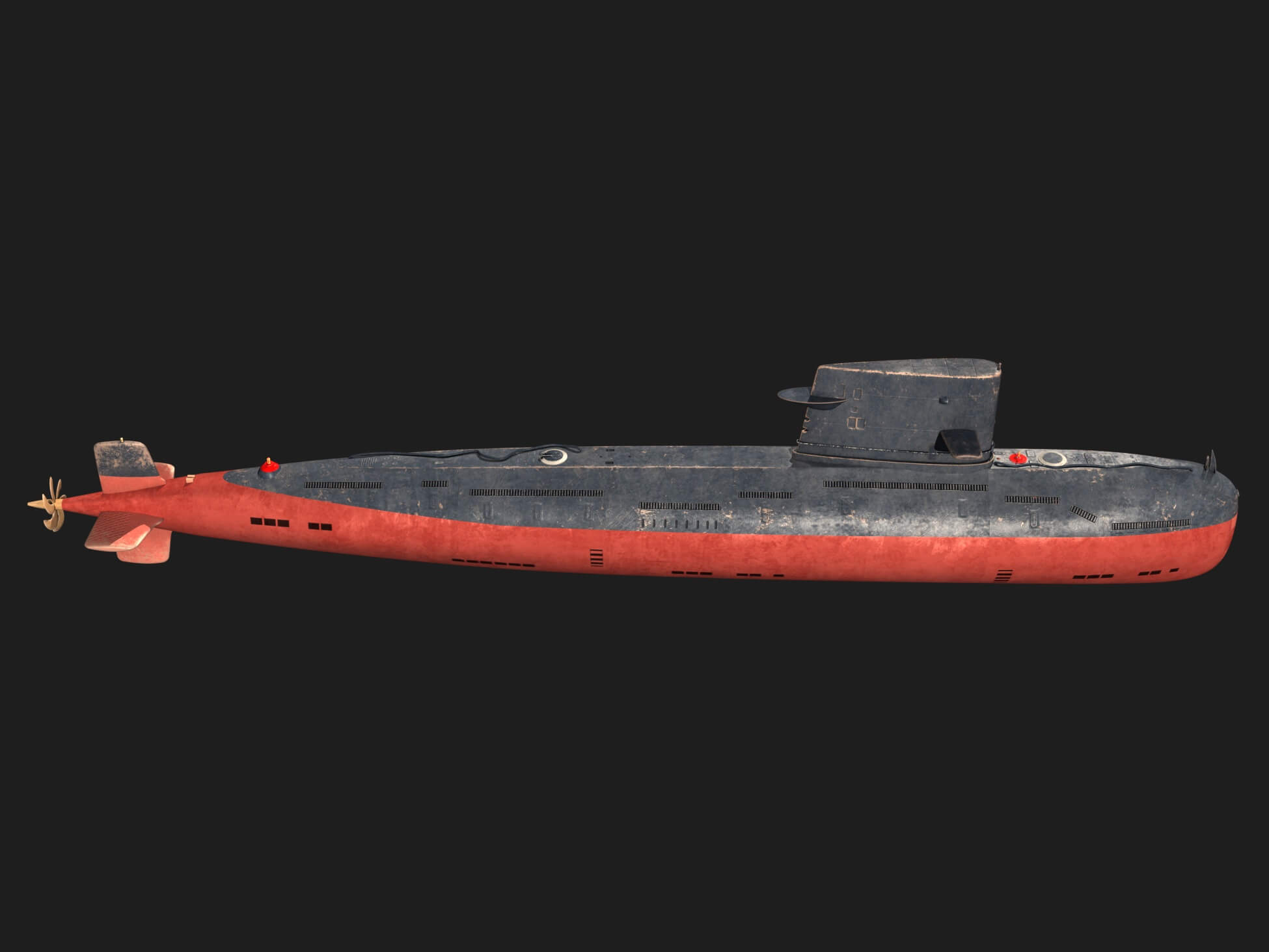Type 039 Song Class Submarine - 3D Model by FiniasK