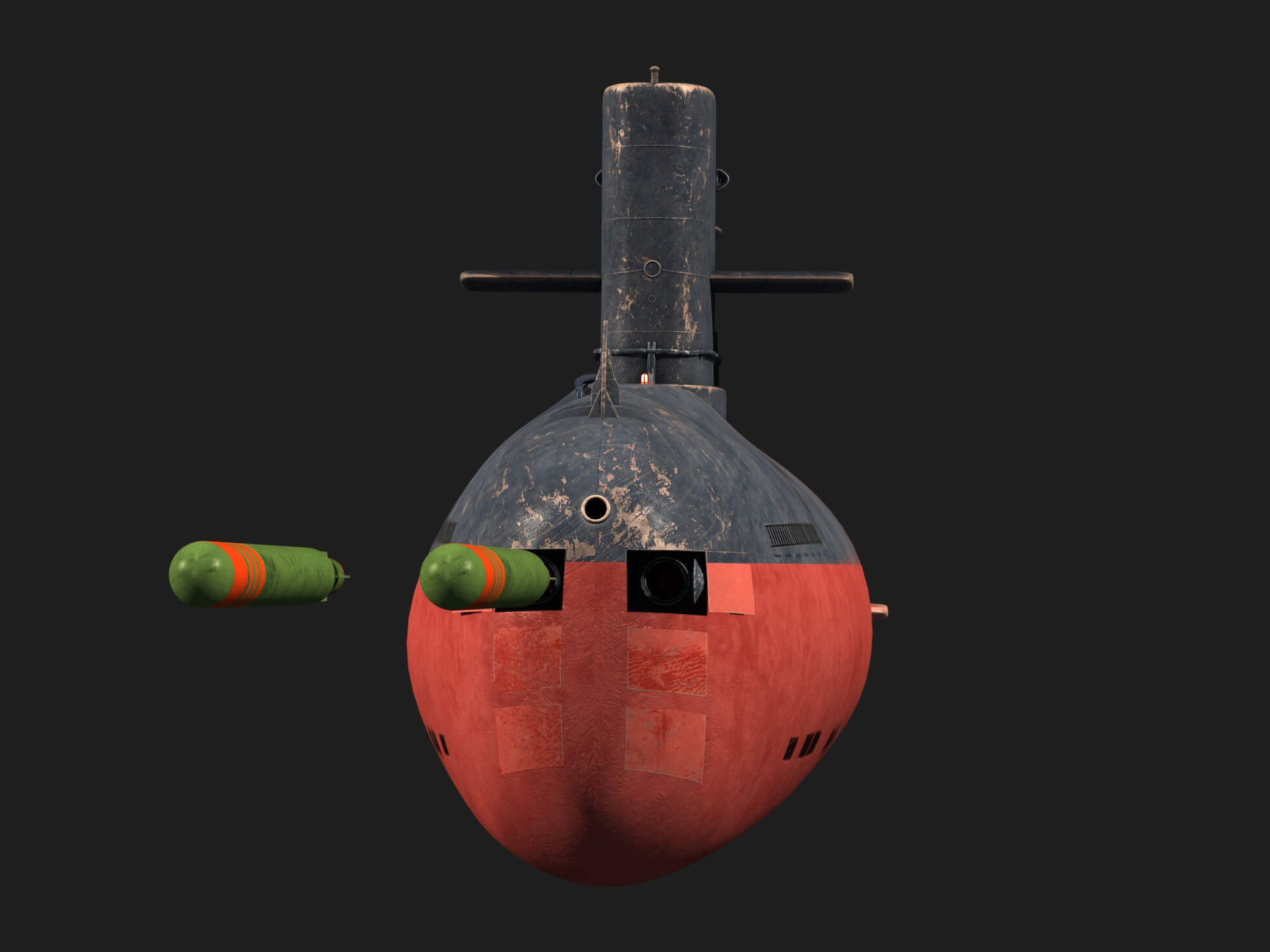 Type 039 Song Class Submarine - 3D Model by FiniasK