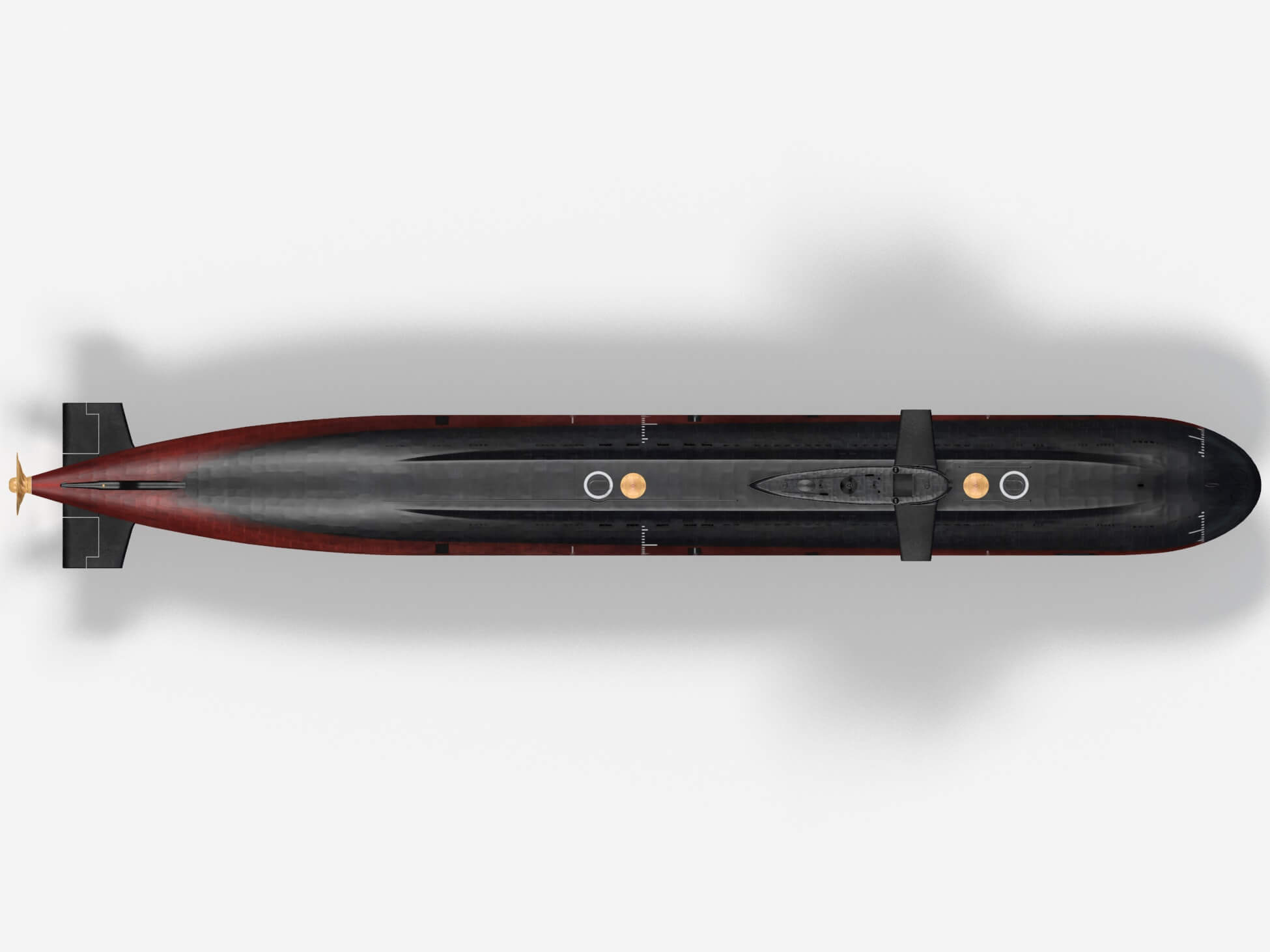 Type 039A Yuan Class Submarine - 3D Model by FiniasK