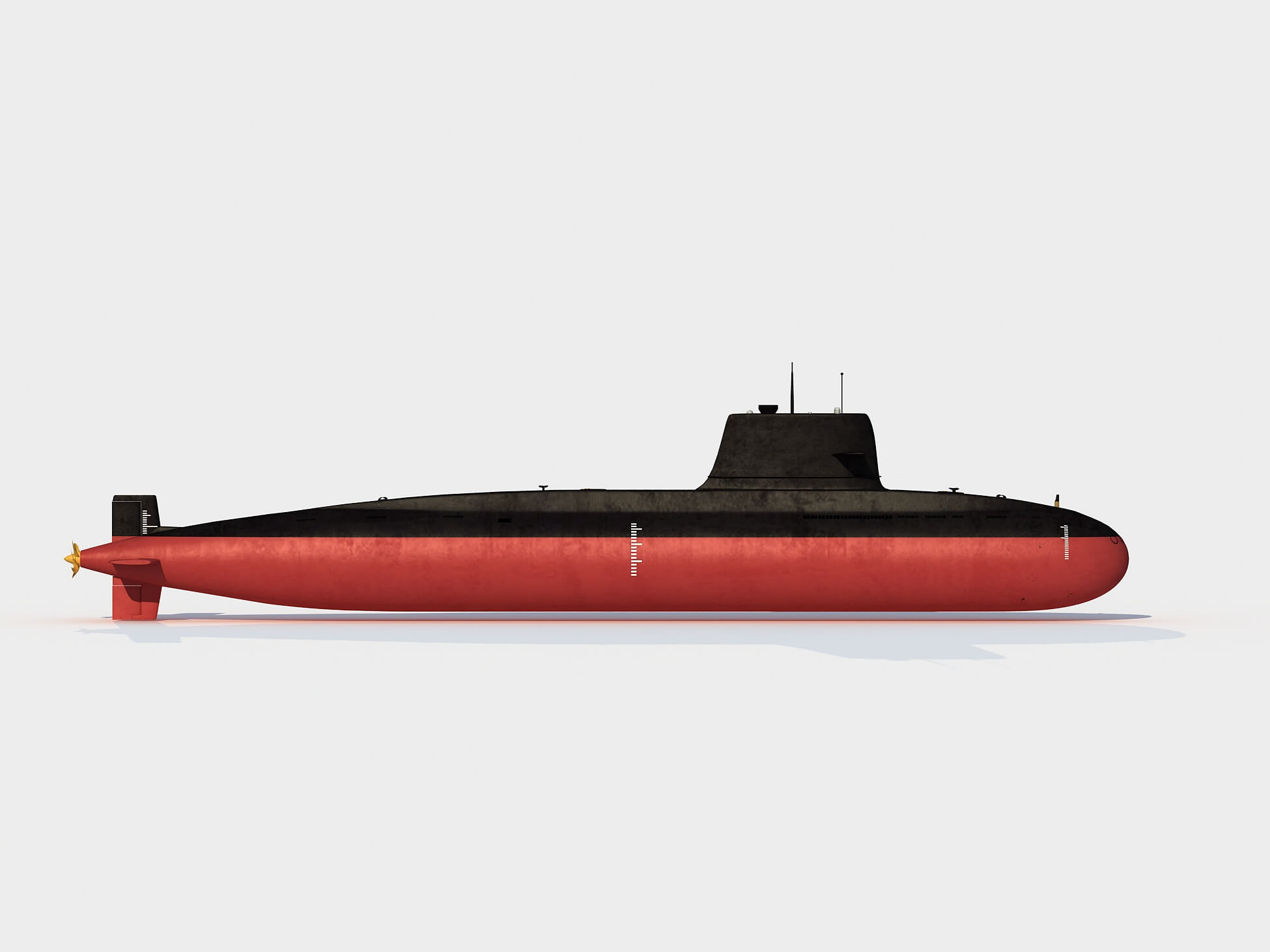 Type 039B Yuan Class Submarine - 3D Model by FiniasK