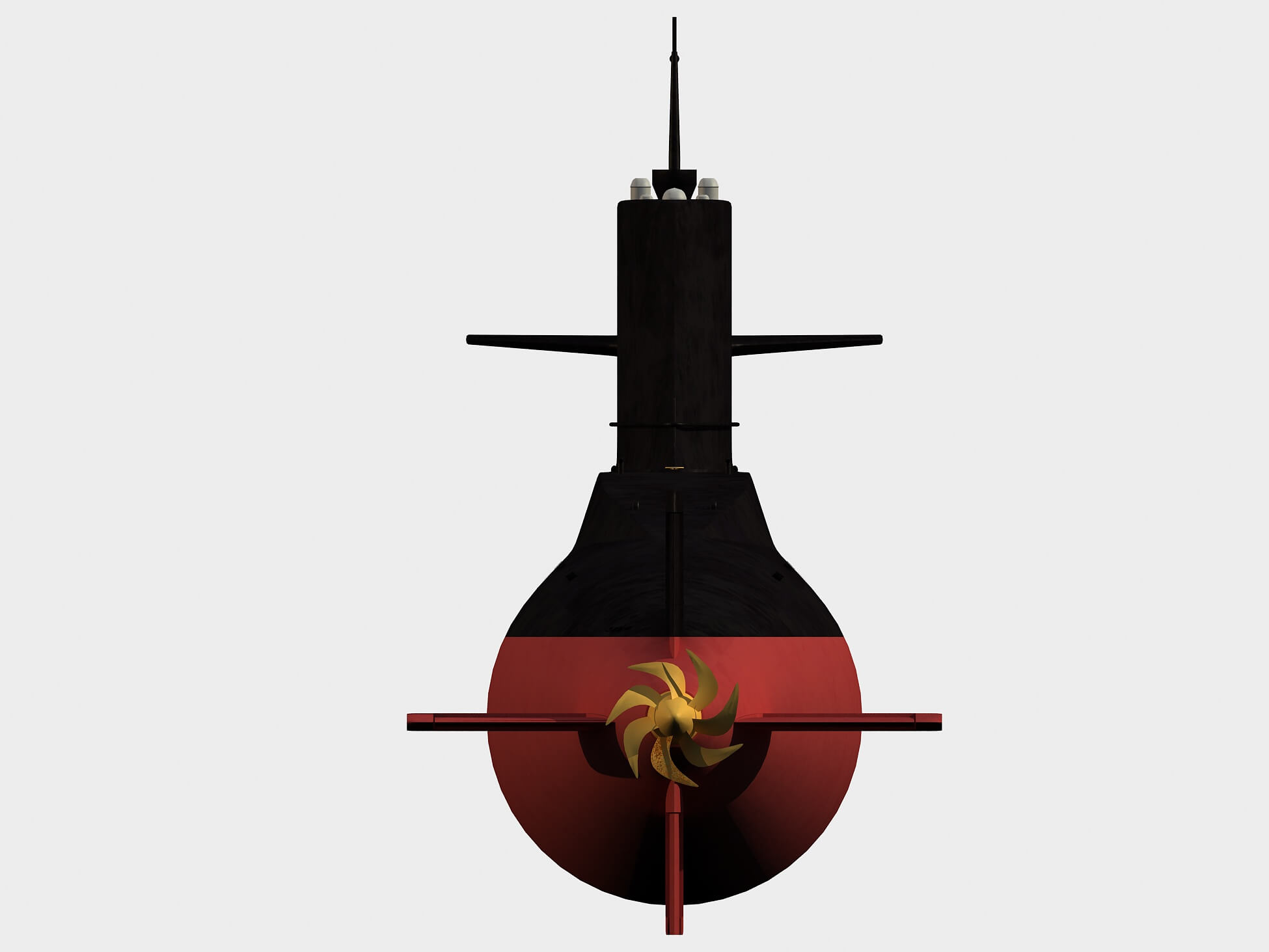 Type 039B Yuan Class Submarine - 3D Model by FiniasK