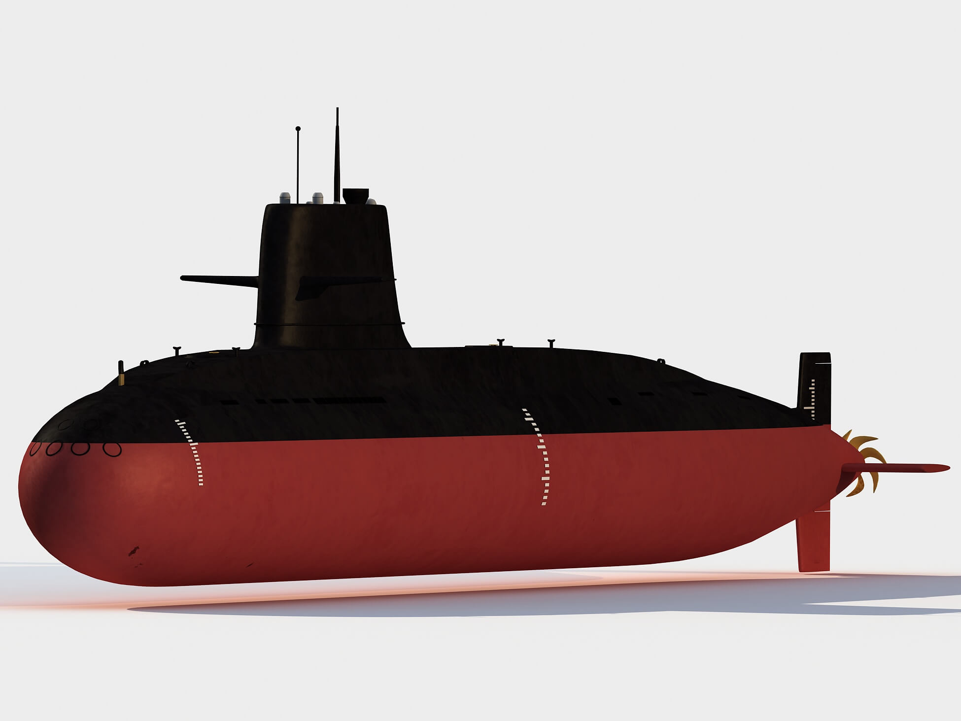 Type 039B Yuan Class Submarine - 3D Model by FiniasK