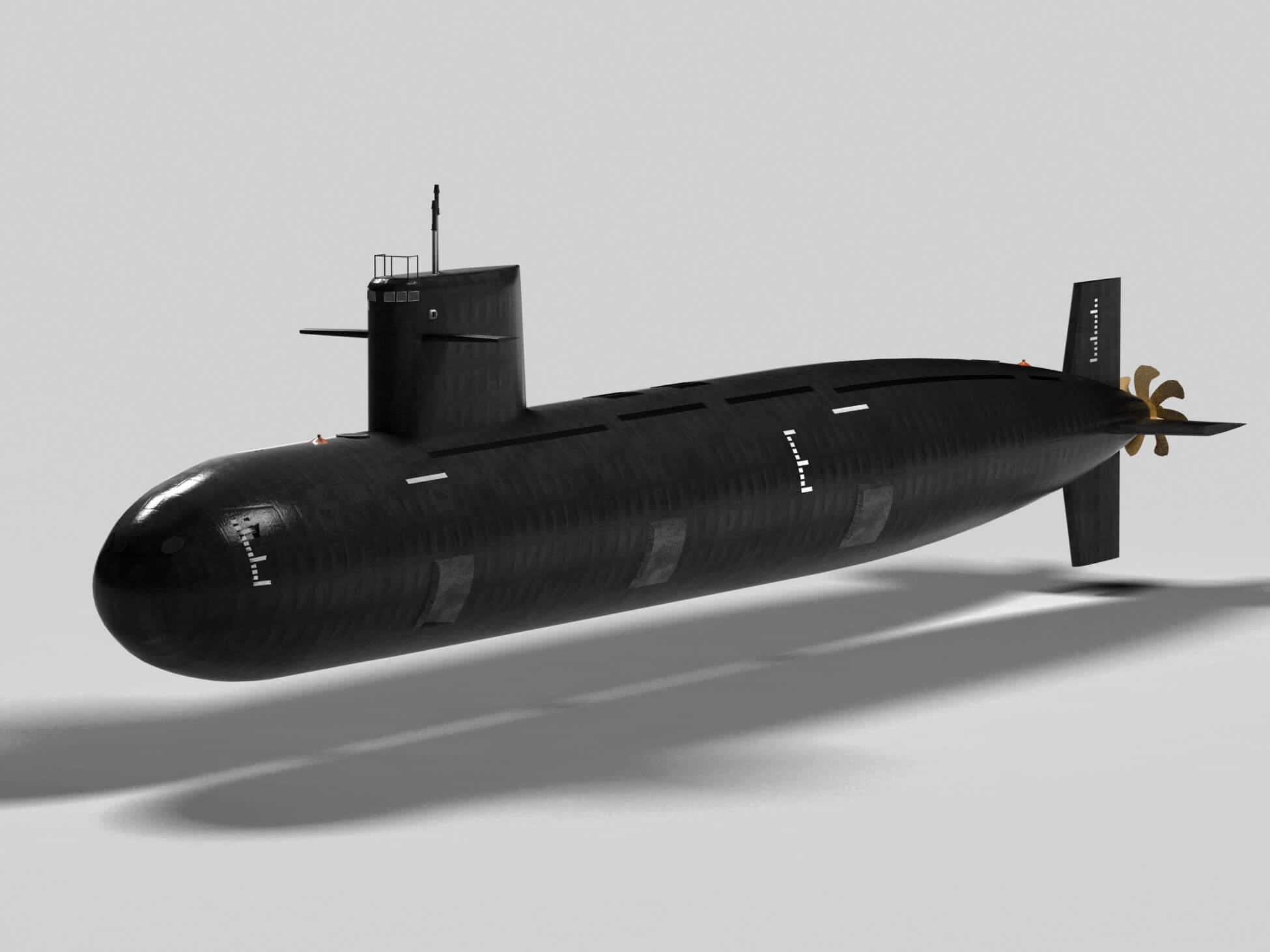 Type 093 Shang Class Submarine - 3D Model by FiniasK